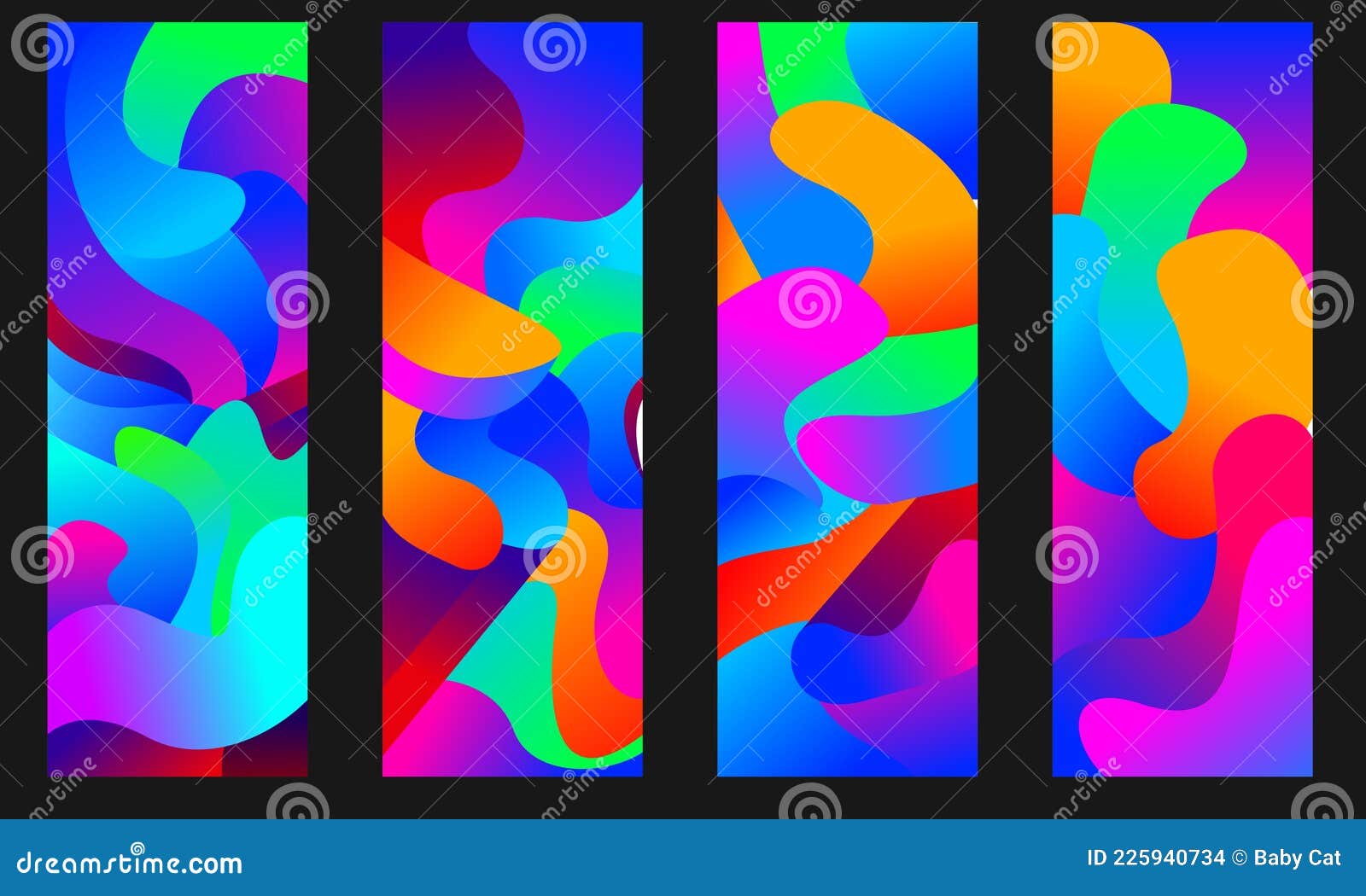 Abstrak Colorful Background Stock Vector - Illustration of background ...