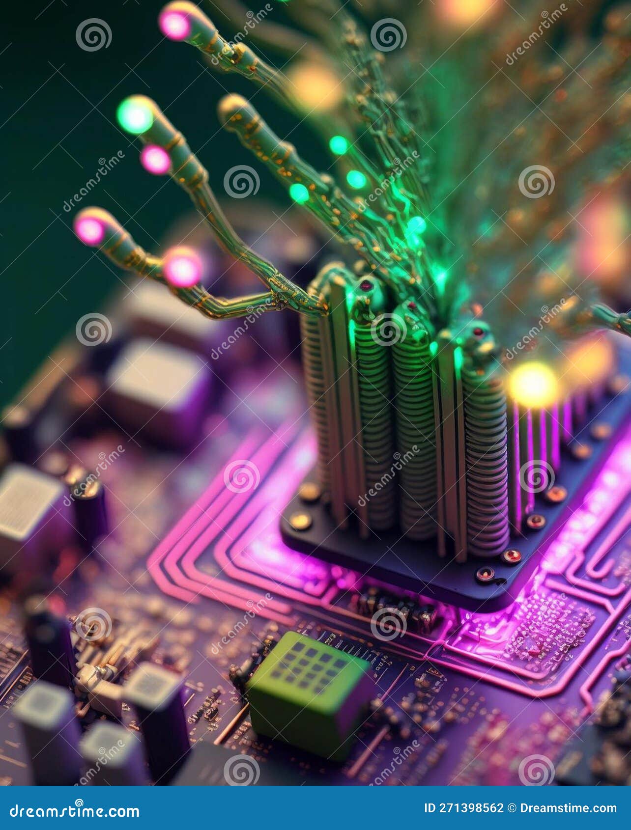 Abstrak Objek in Colour Background Stock Illustration - Illustration of ...