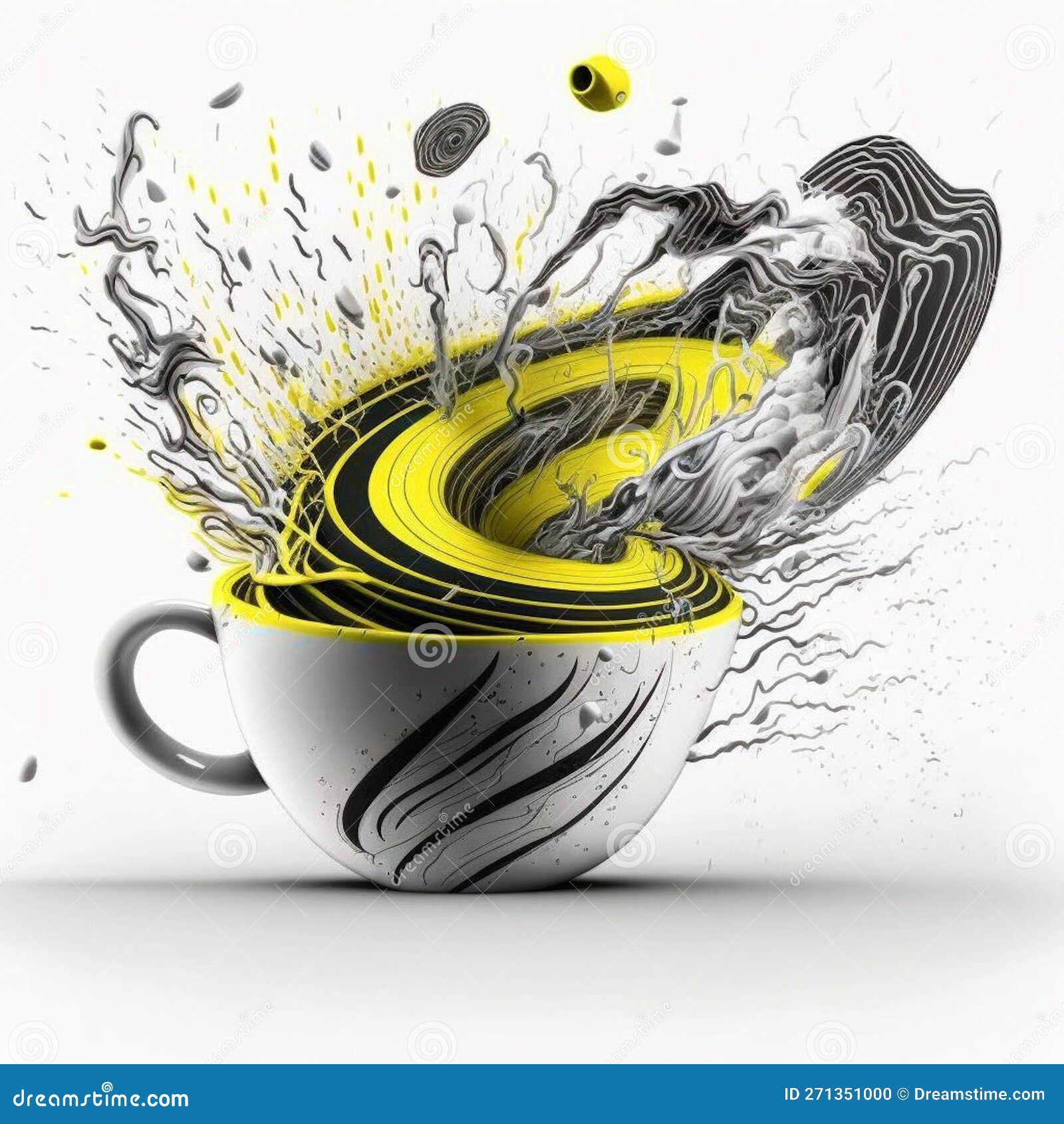 Abstrak Objek in Colour Background Stock Illustration - Illustration of ...