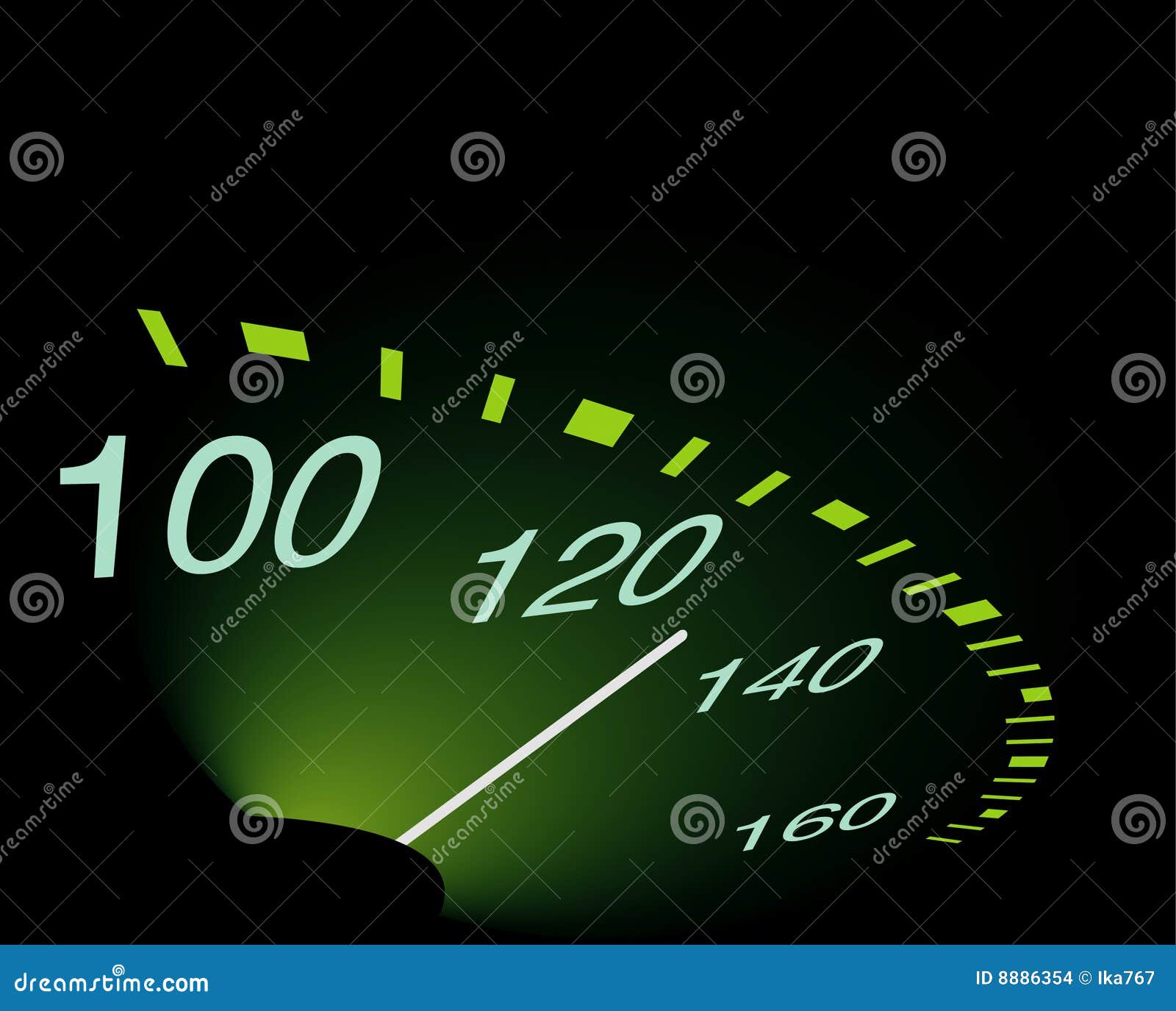 Abstrakt speedometer stock vector. Illustration of vector - 8886354