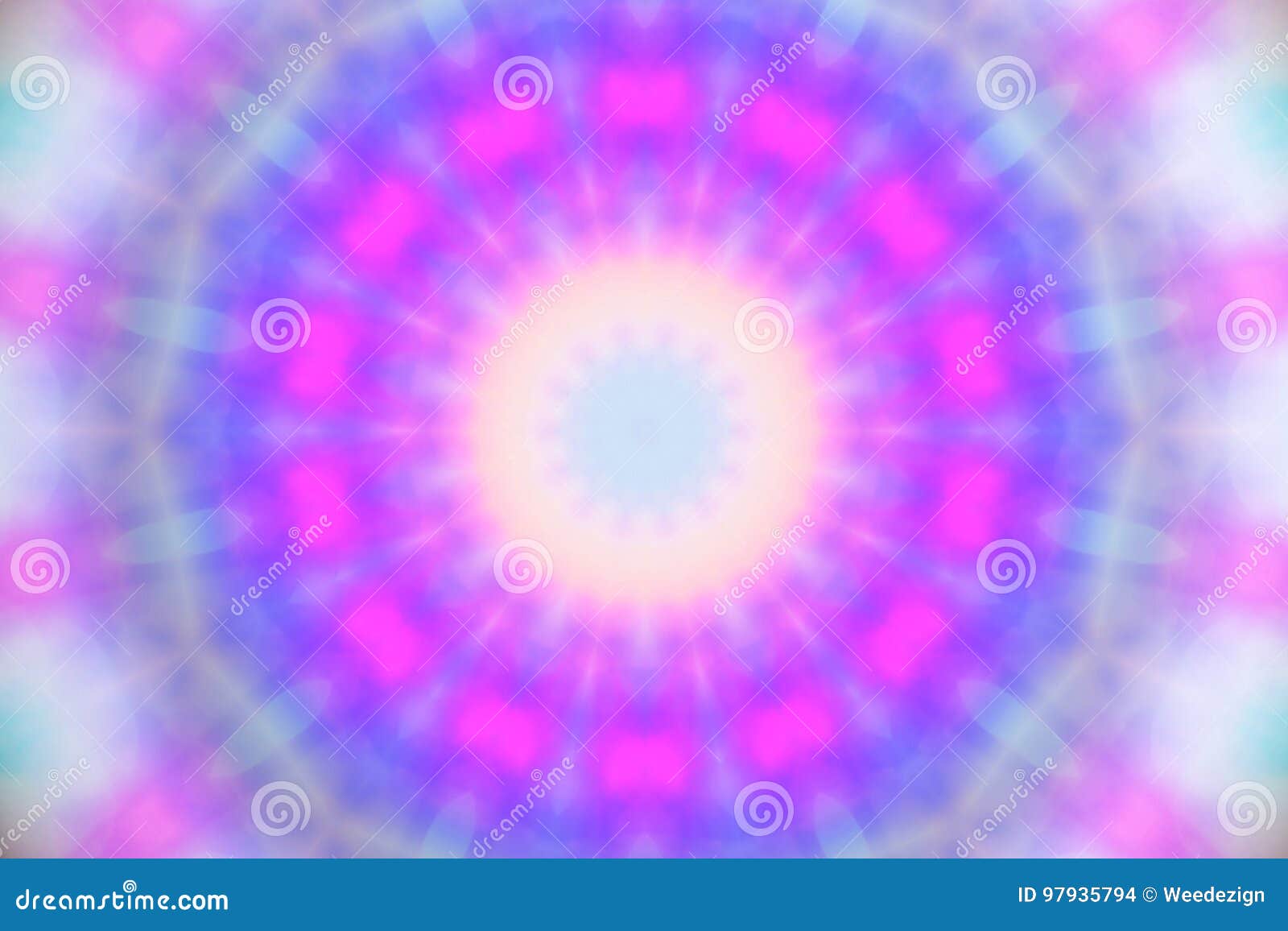 Abstrakt Suddig Bakgrund, Mandalakonststil Arkivfoto - Bild av magi ...