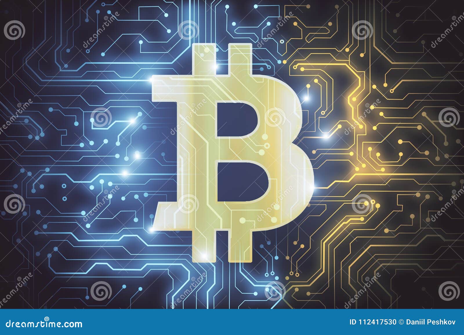 Abstrakte bitcoin Tapete stock abbildung. Illustration von internet ...