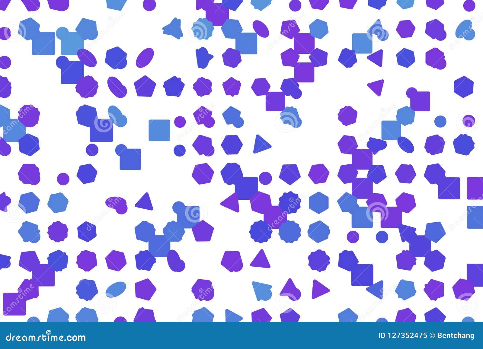 Abstrakte Illustrationen Der Linie Oder Der Form, Begrifflich Schablone ...