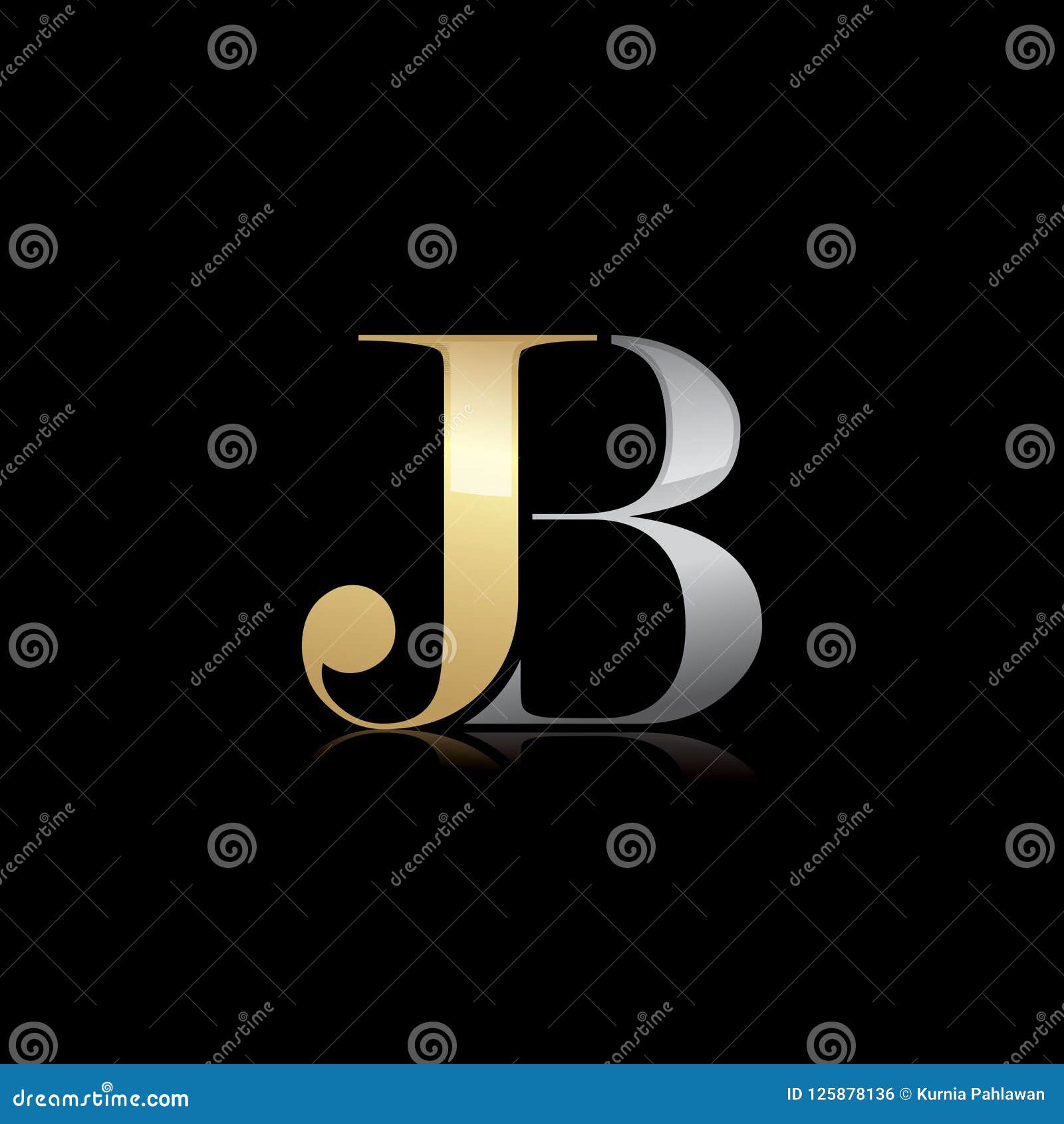 Abstrakte Initialen Logo Template Stock Abbildung - Illustration von ...