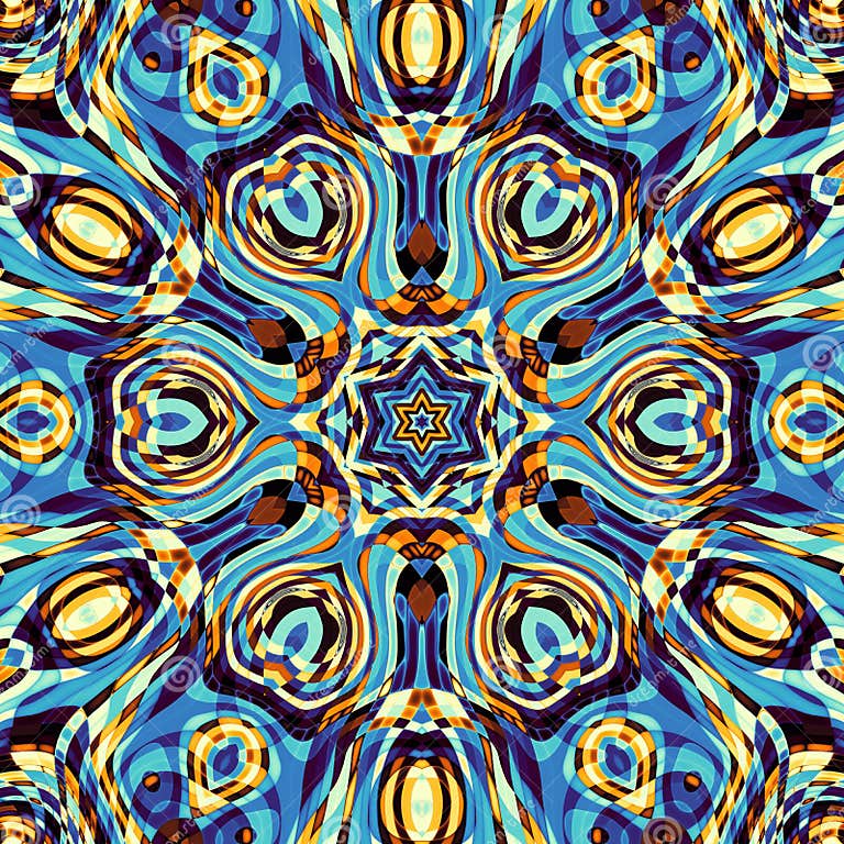 Abstrakte Mandala Background Stock Abbildung - Illustration von ...