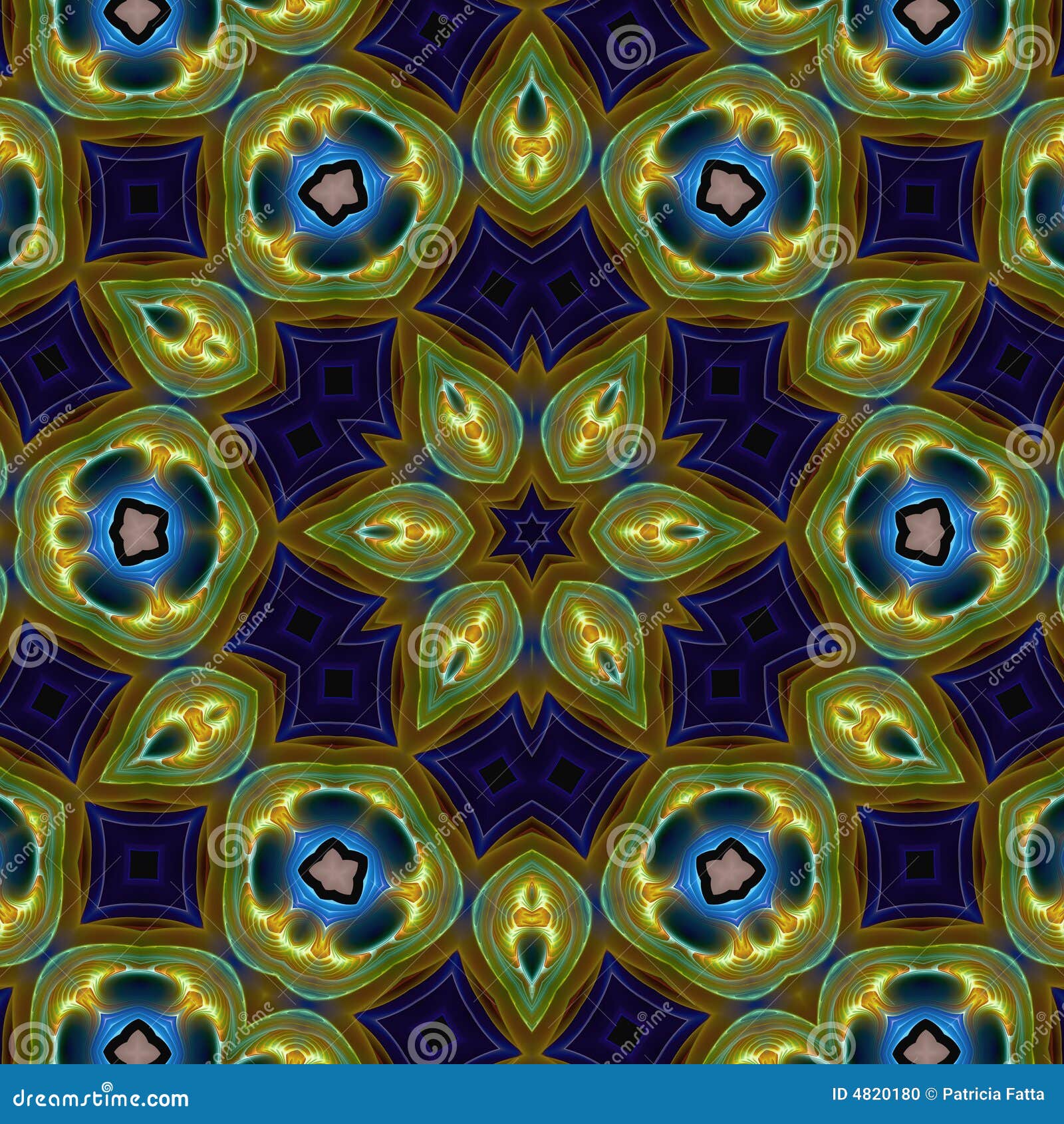 Abstrakte Stern-Mandala stock abbildung. Illustration von säurenummer ...