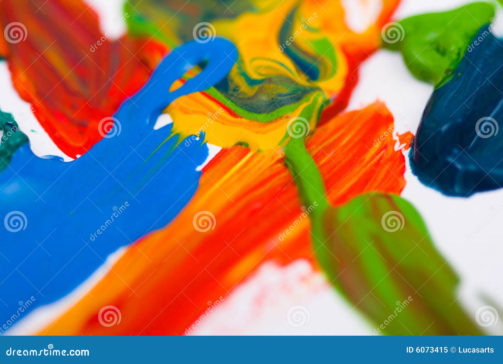 Abstrakter Anstrich stockbild. Bild von segeltuch, maler - 6073415