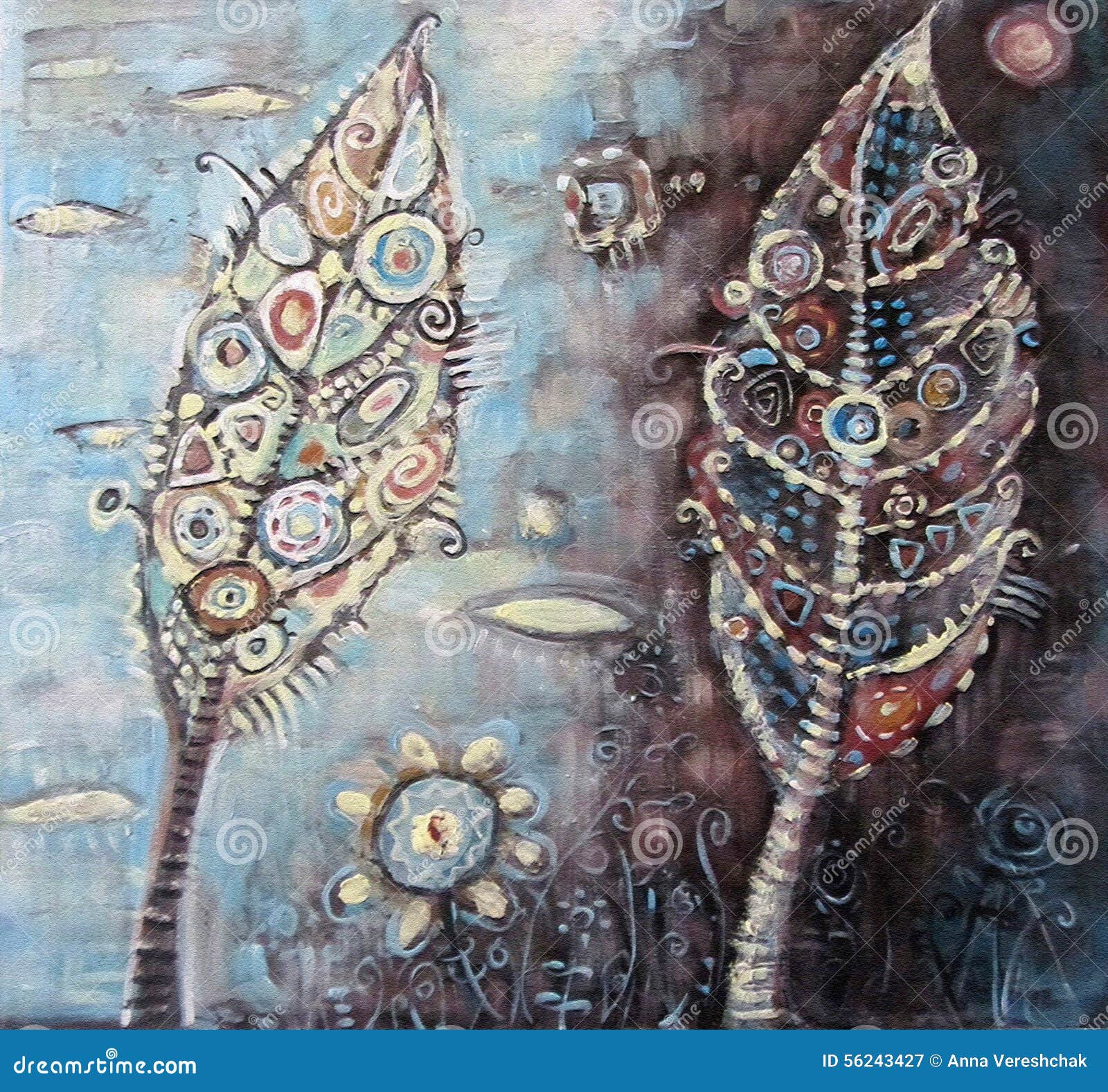 Abstrakter Farben-Anstrich stock abbildung. Illustration von element ...