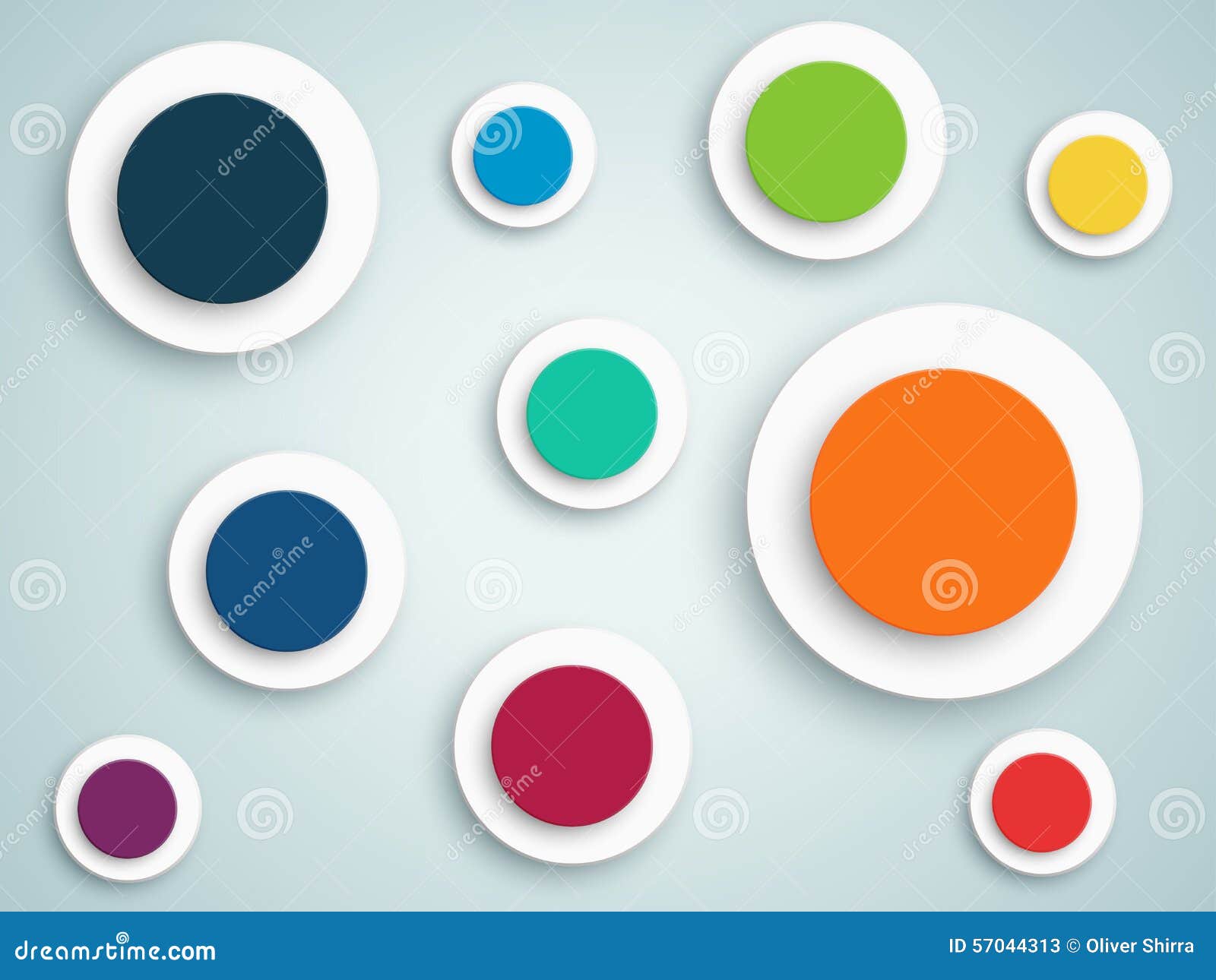 Abstrakter Kreis-vektorhintergrund Vektor Abbildung - Illustration von ...