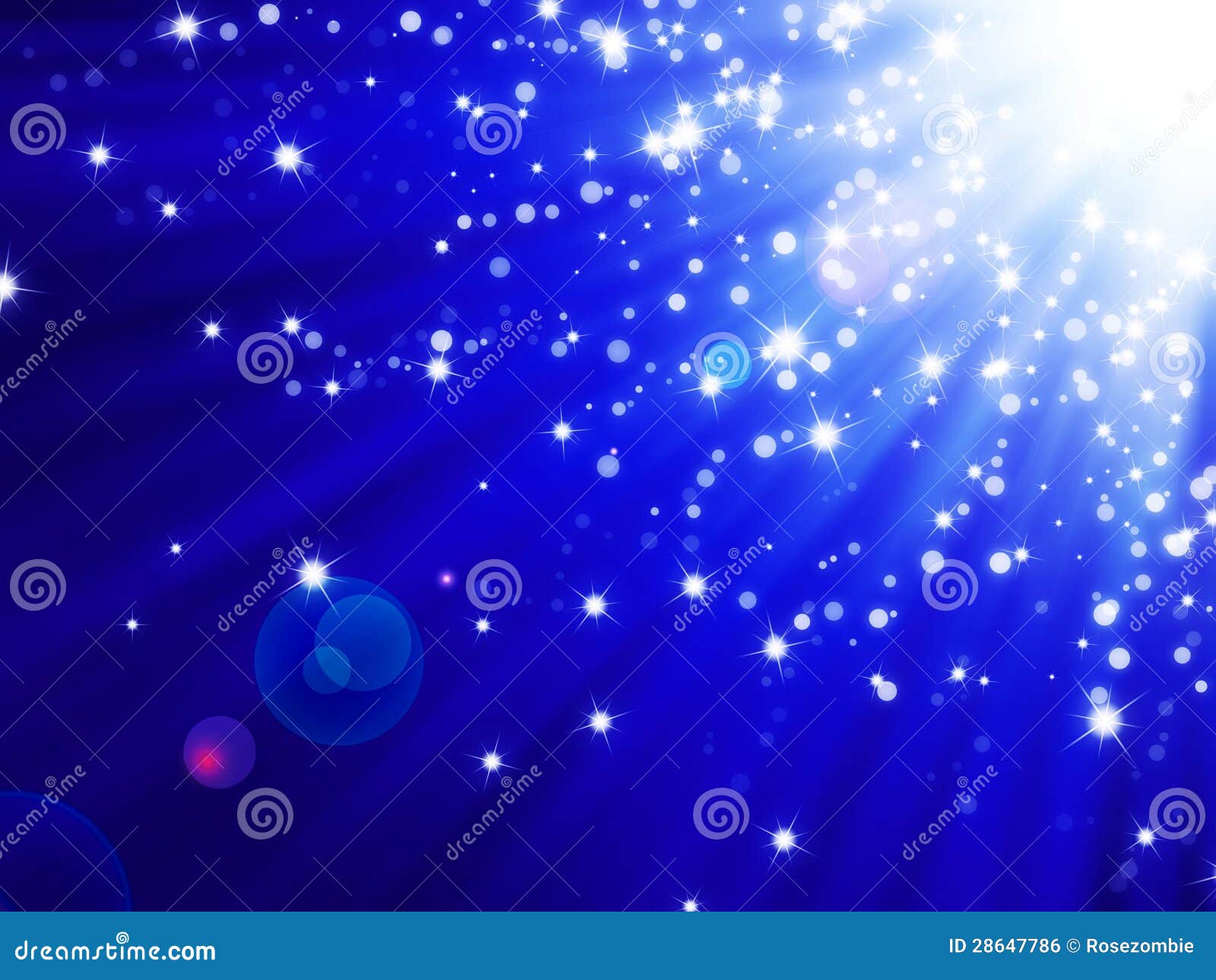 Abstrakter Magischer Heller Hintergrund Stock Abbildung - Illustration ...