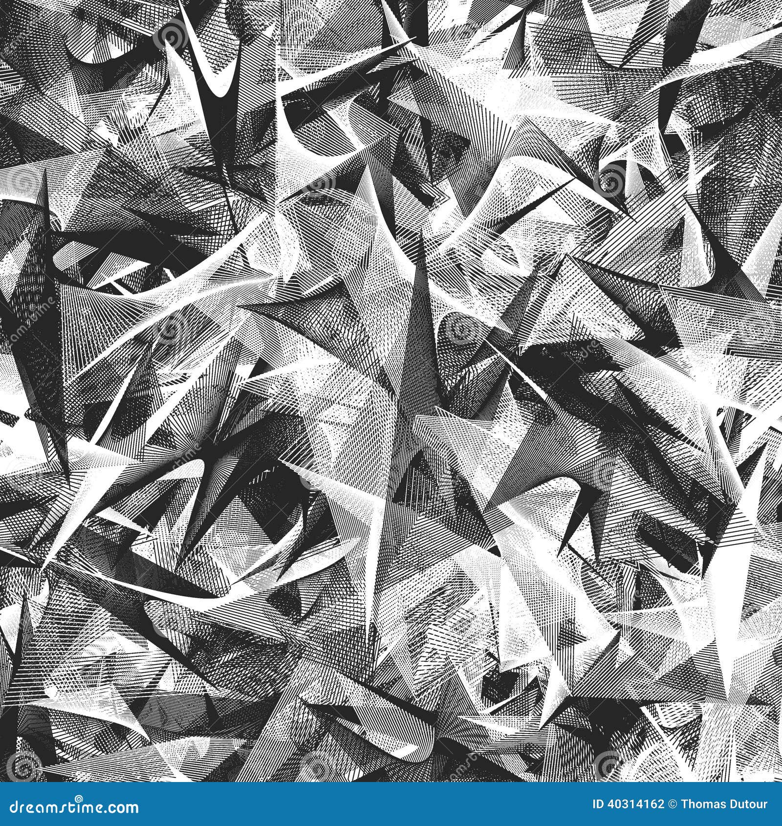 Abstrakter Schwarzweiss-Hintergrund Vektor Abbildung - Illustration von ...