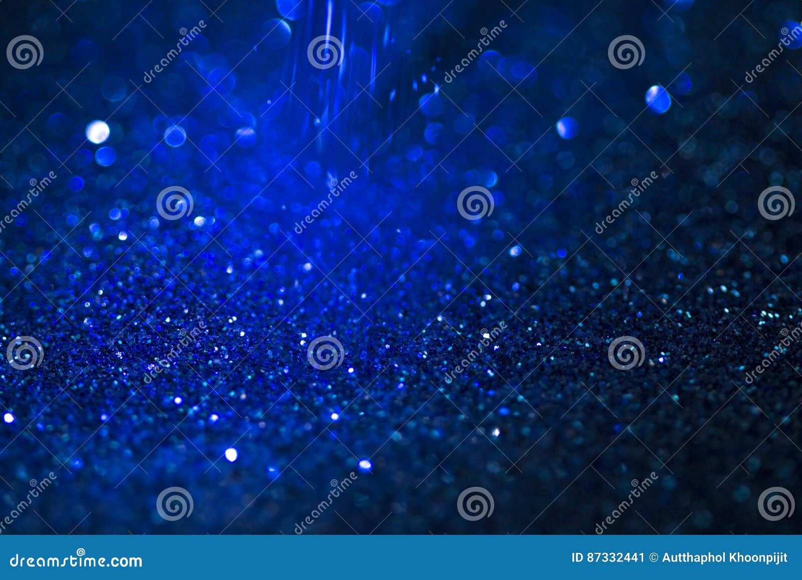 Abstraktes blaues Funkeln stock abbildung. Illustration von metall ...