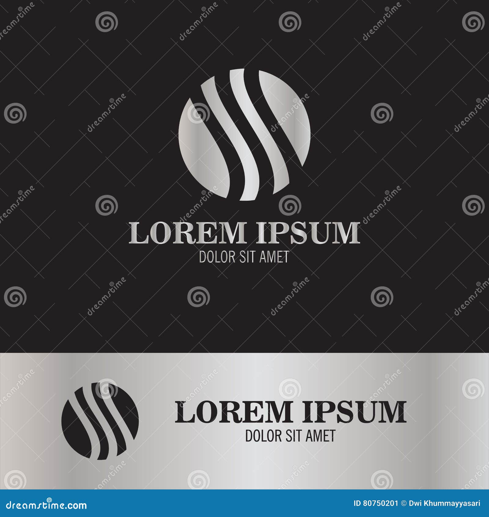 Abstraktes rundes Logo vektor abbildung. Illustration von marketing ...