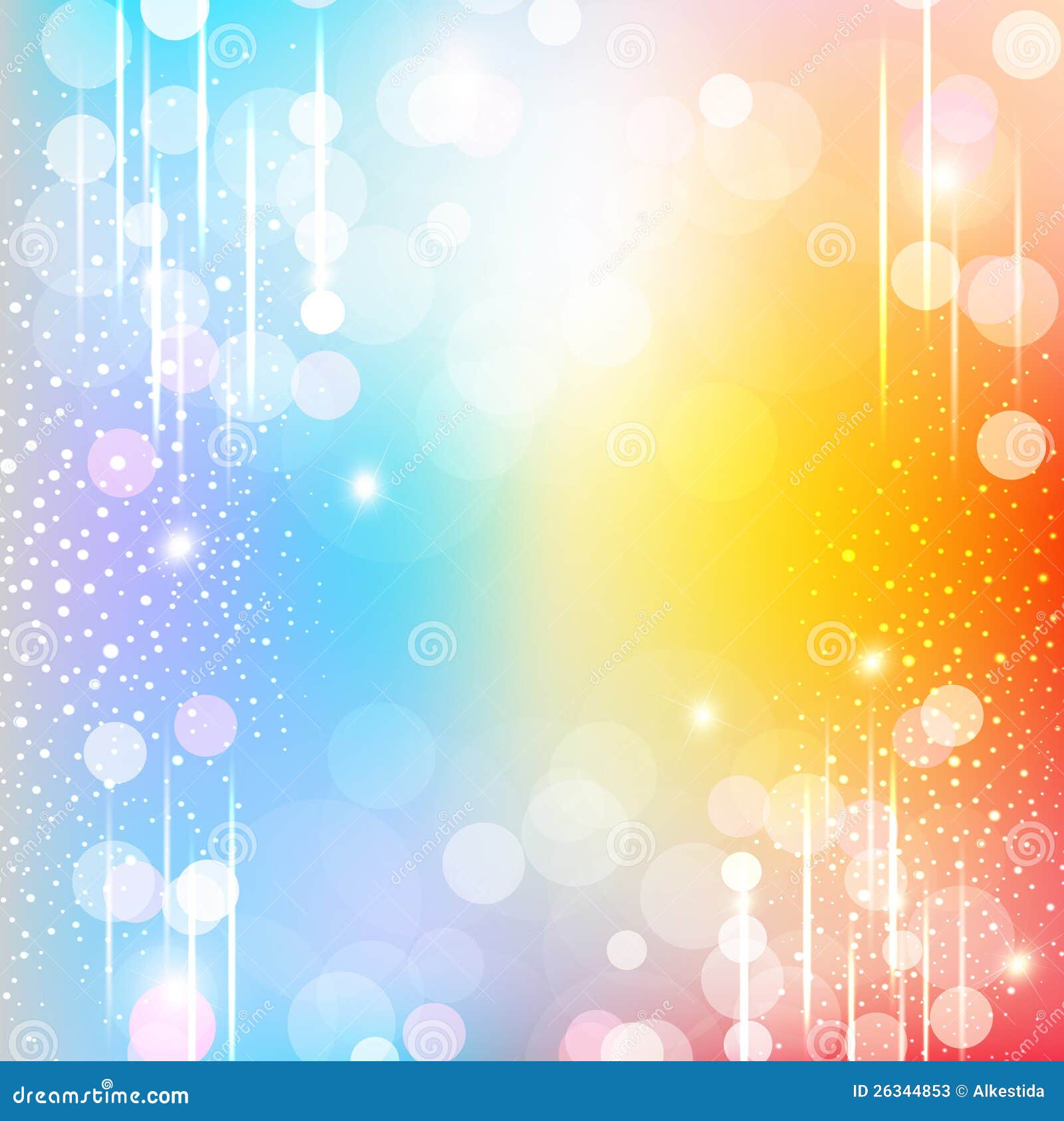 Festive Background. Seamless Picture. Bright Flashes Of Fireworks In A ...