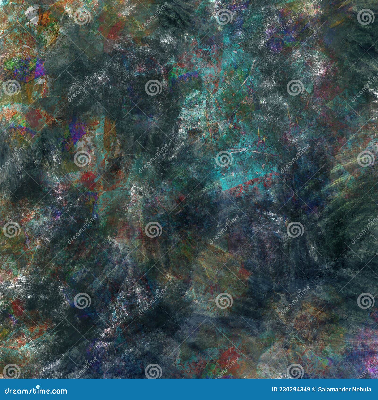 Abstrato Digital Com Cores Escuras Ilustração Stock - Ilustração de ...