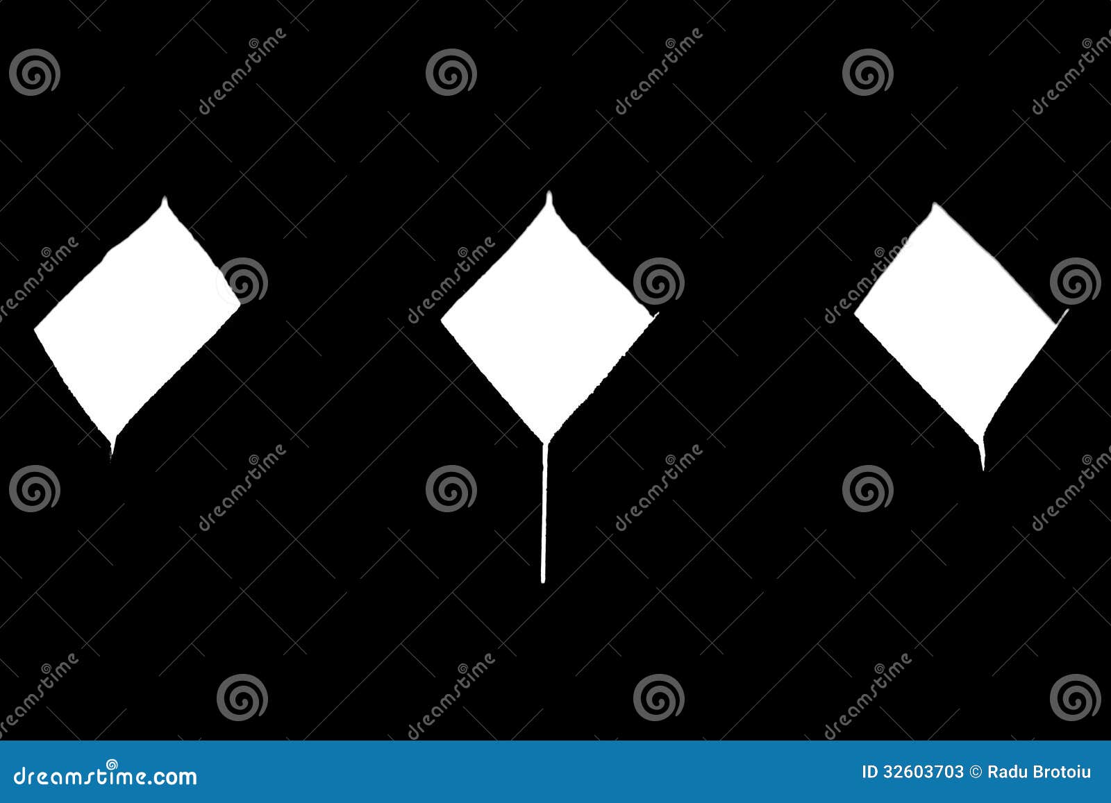 Geometric Abstract Rhomb Figures Stock Illustration - Illustration of ...