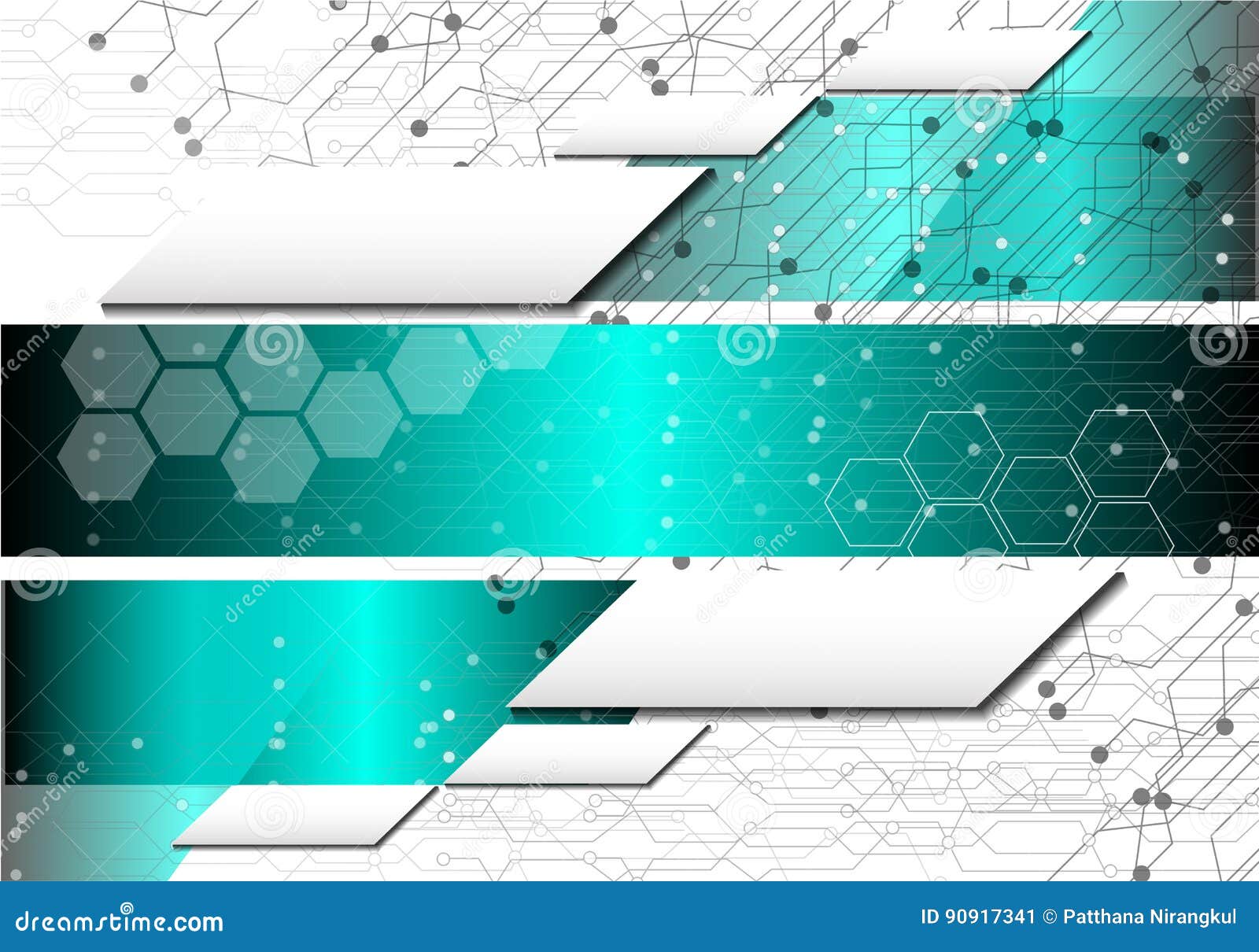 Abstrtact Green White Technology Concept Design Background Vector ...