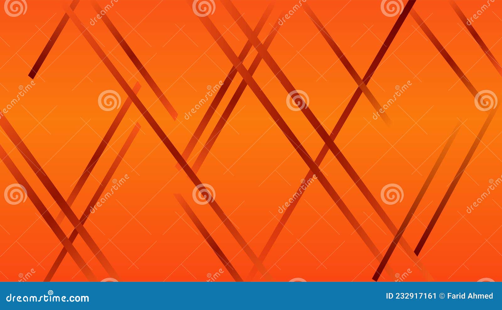 Abstract Orange Vector Background Design with Stripe Stock Vector ...