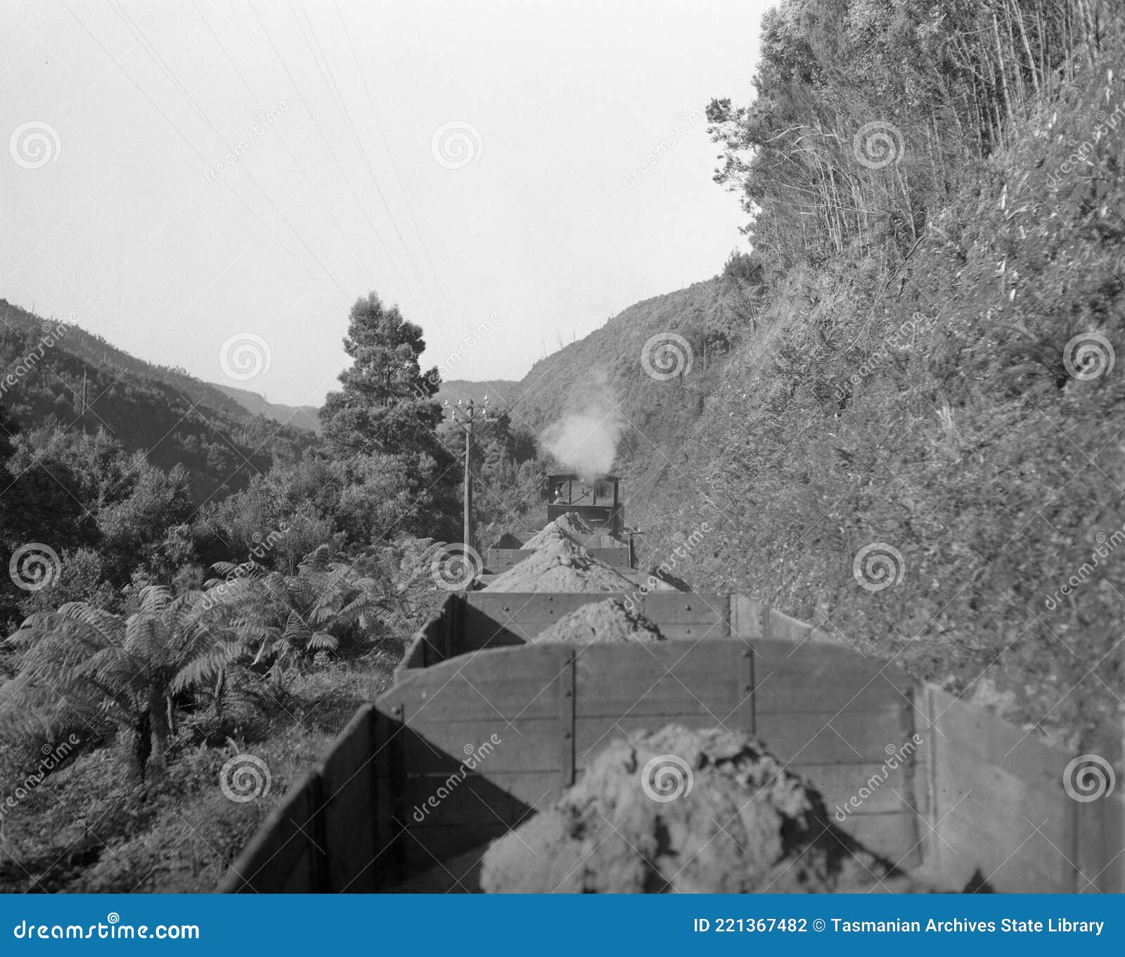 Abt Railway, Train Heading Toward Strahan Picture. Image: 221367482