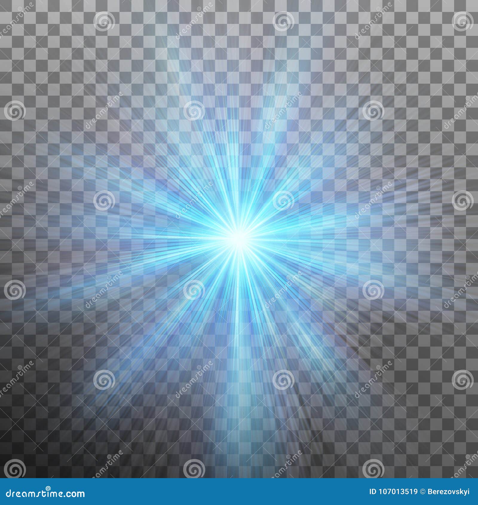 Abtract Blue Energy with a Burst Background. EPS 10 Vector Stock Vector ...