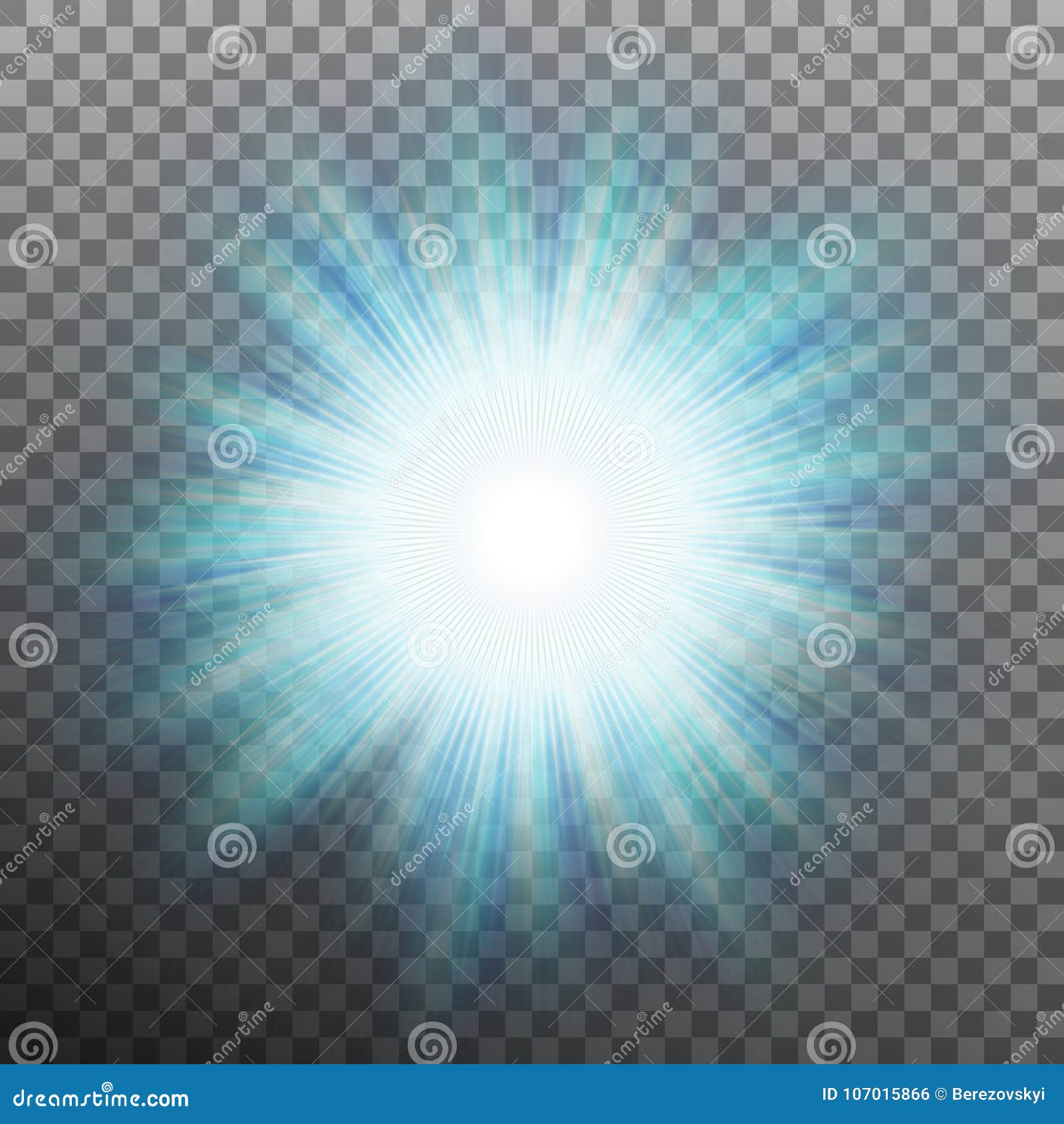 Abtract Blue Energy with a Burst Background. EPS 10 Vector Stock Vector ...