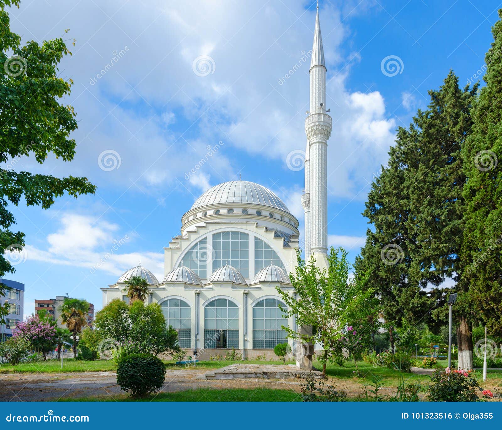 Abu Bekr Mosque, Xhamia E Madhe, Shkoder, Albanie Photo stock - Image ...