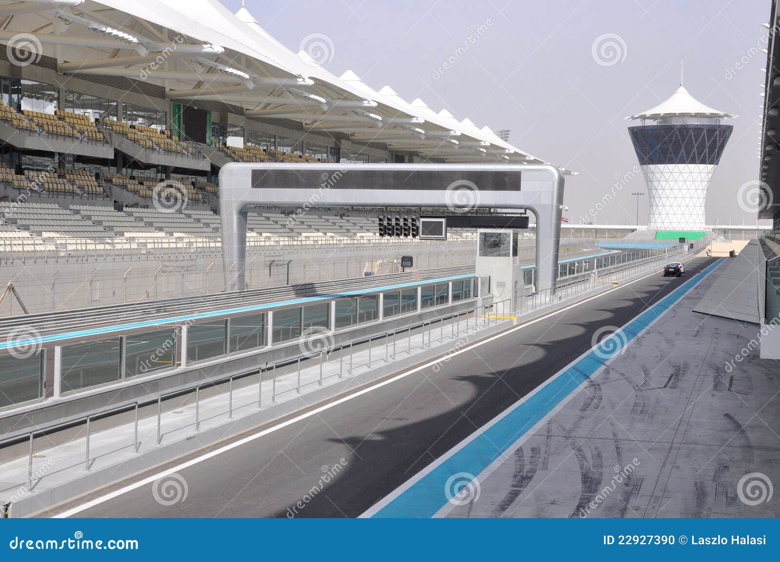 Abu Dhabi. the Formula 1 Racetrack Editorial Image - Image of circuit ...