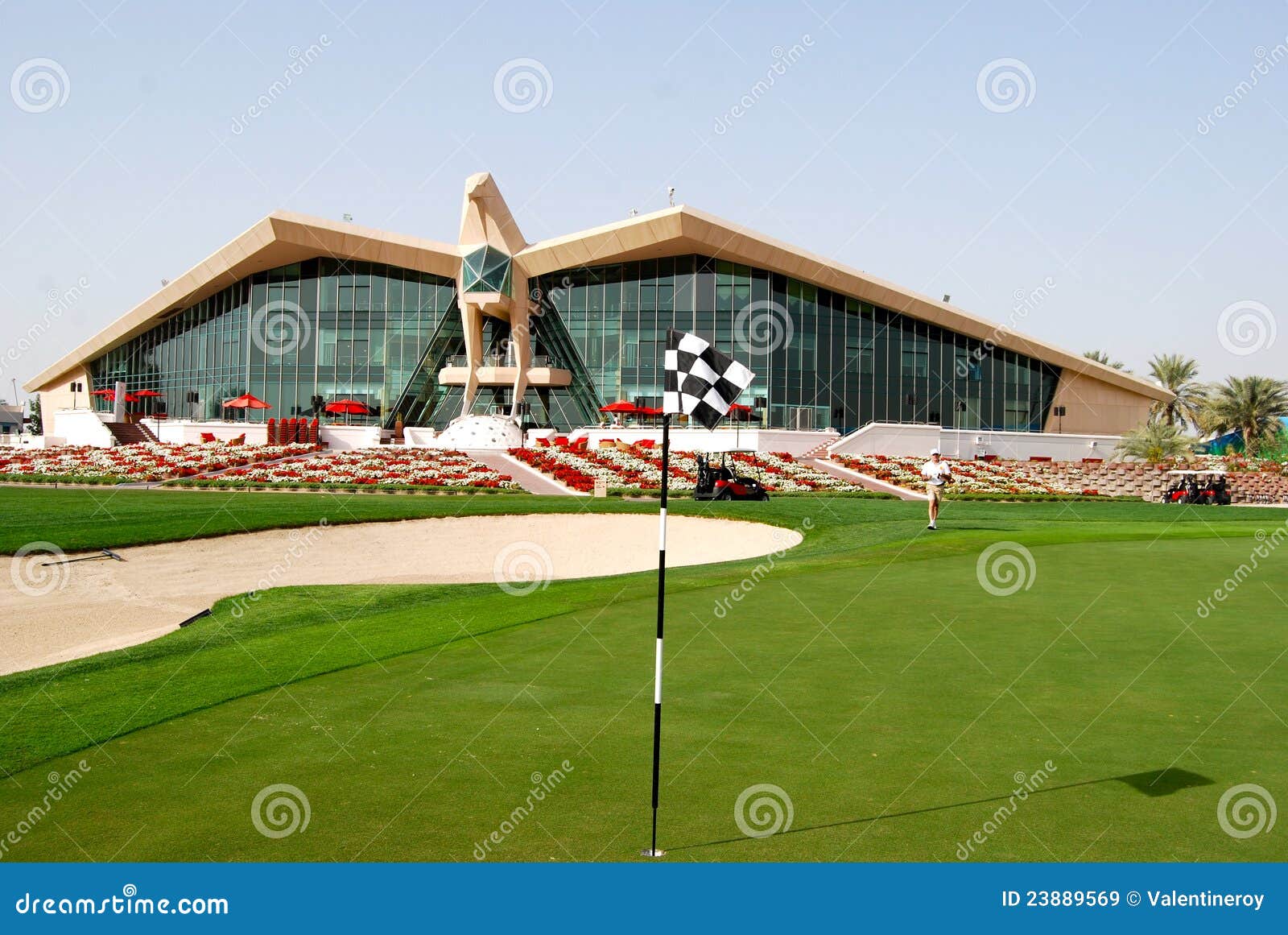 Abu dhabi golf course stock image. Image of architecture - 23889569