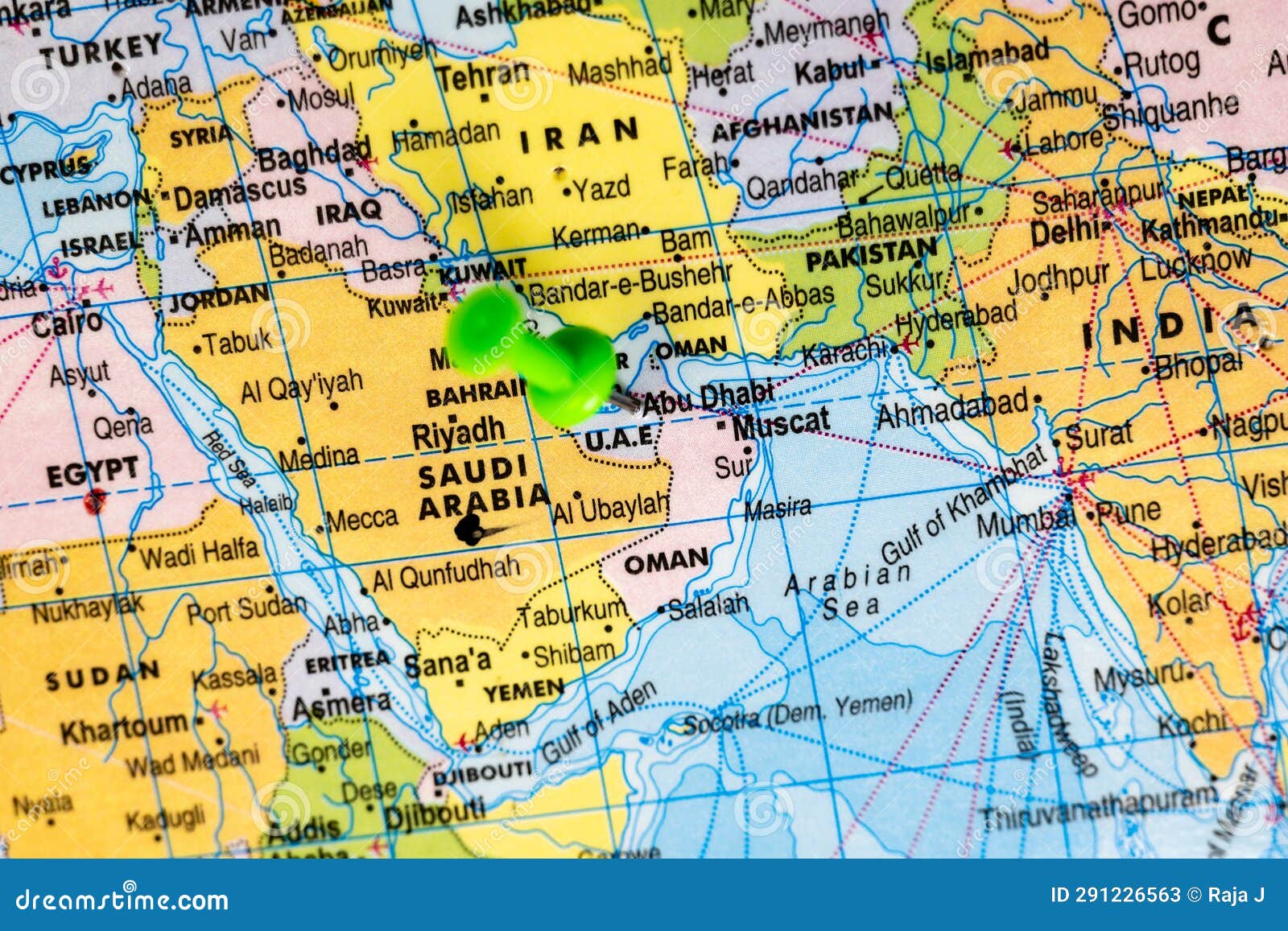 Abu Dhabi Location on World Map Stock Image - Image of earth, dhabi ...