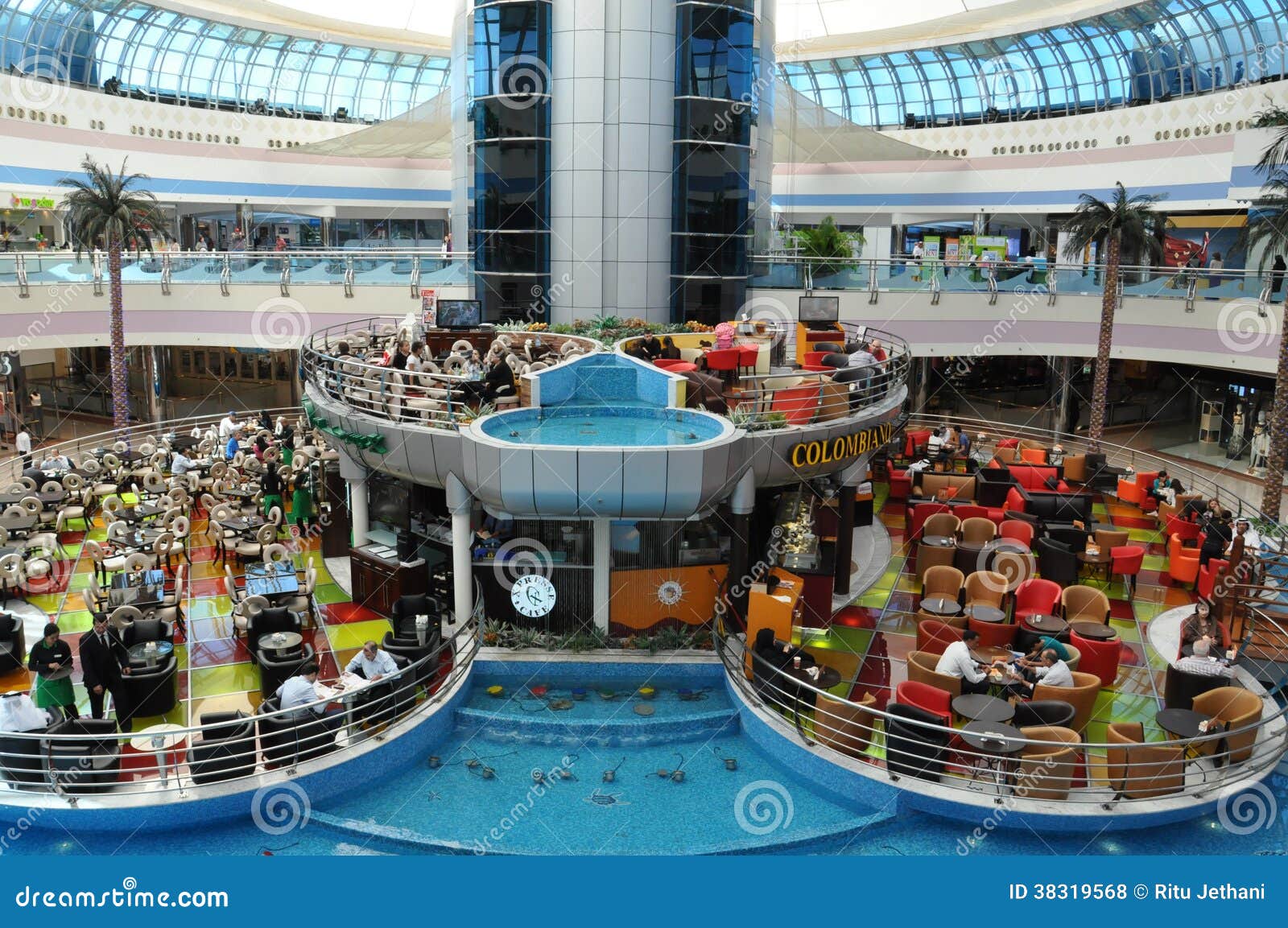 Abu Dhabi Marina Mall in the UAE Editorial Stock Photo - Image of ...