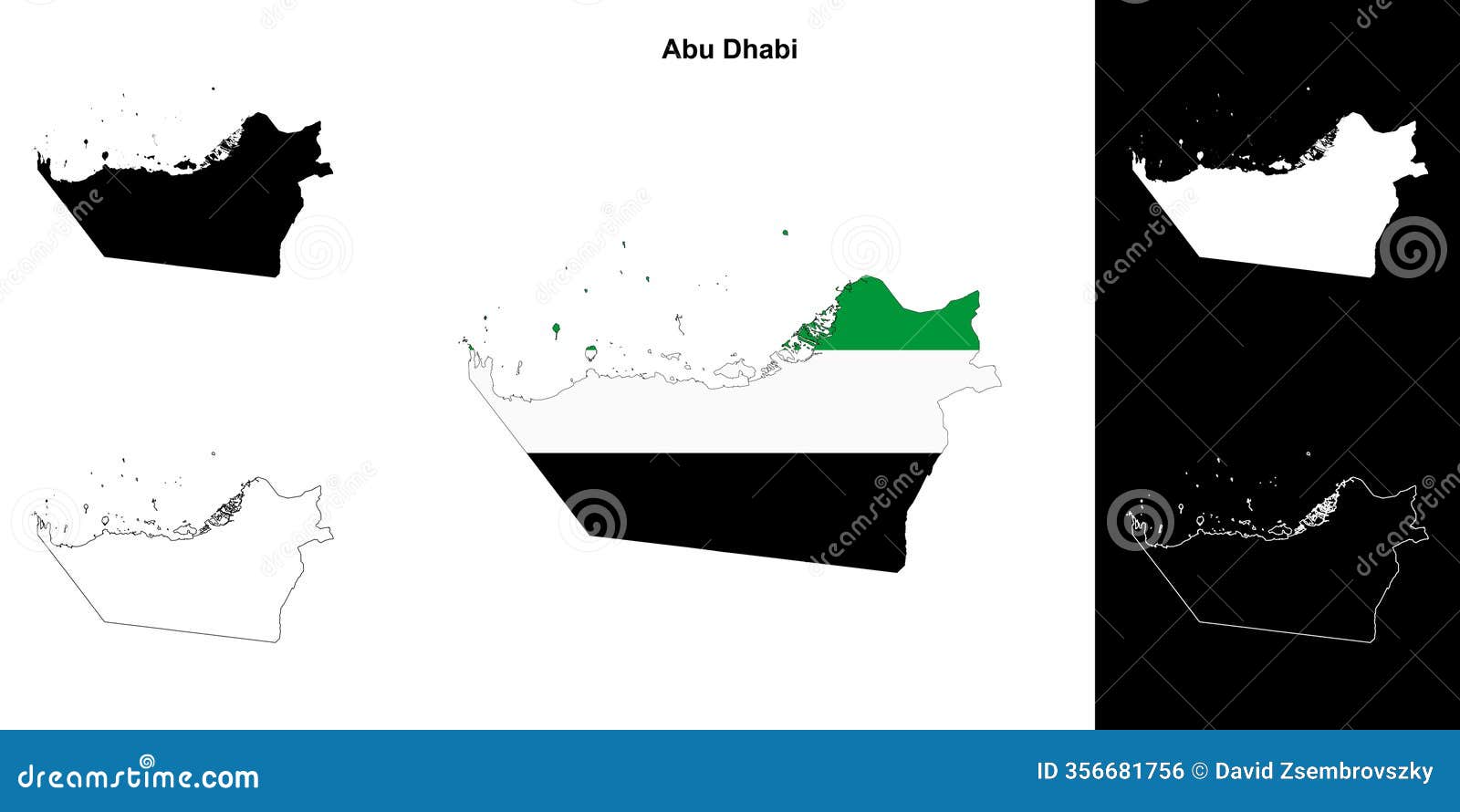 Blank Map Emirate Of Dubai Of UAE. High Quality Map Emirate Of Dubai ...