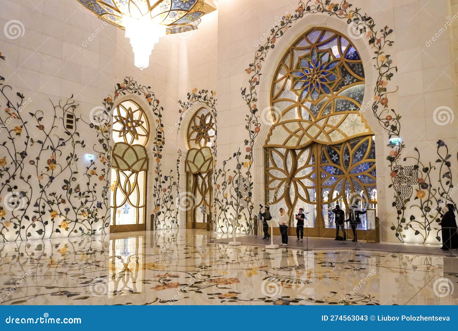 Abu Dhabi, UAE - March,16,2023: Sheikh Zayed Mosque in Abu Dhabi, UAE ...