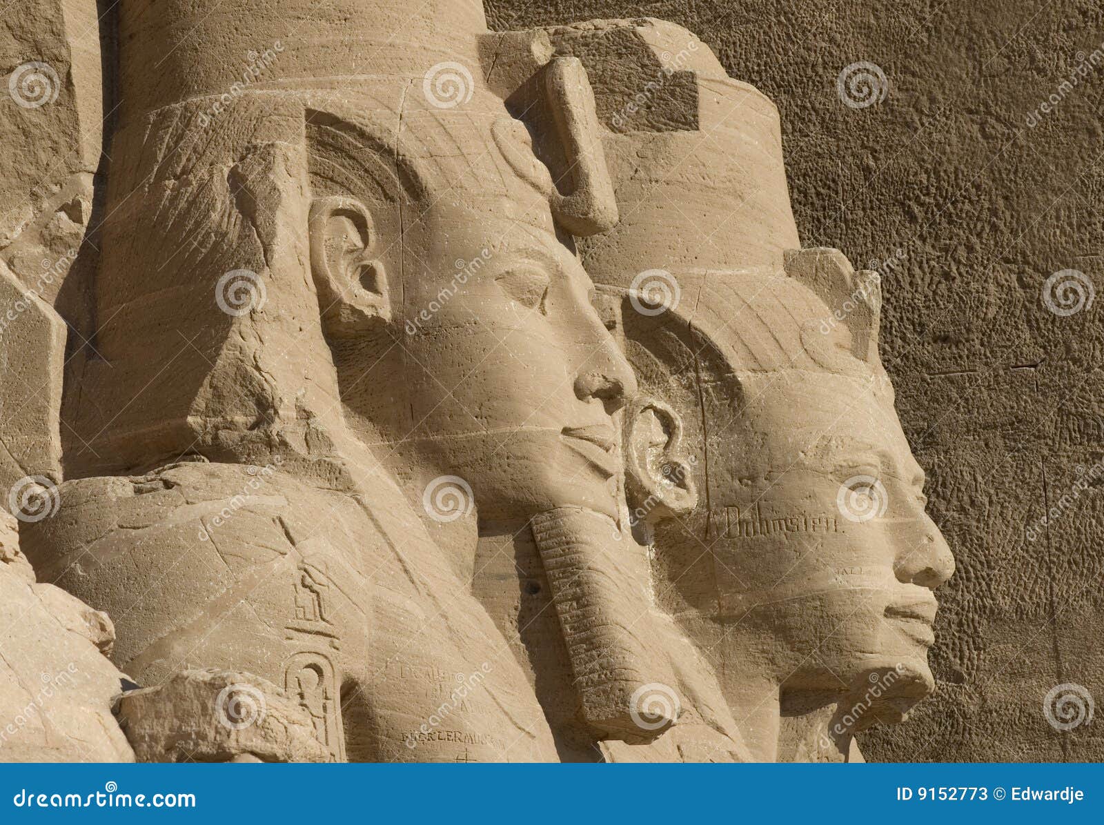 Abu Simbel stock image. Image of sculpture, history, historic - 9152773