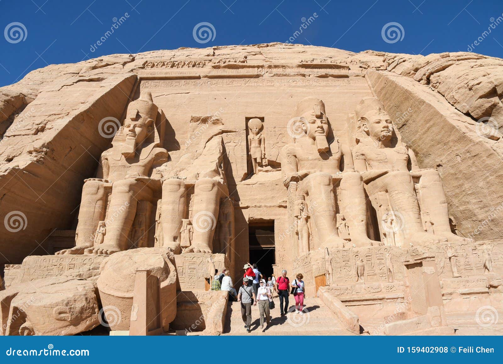 Abu Simbel in Aswan, Egypt editorial stock photo. Image of death ...