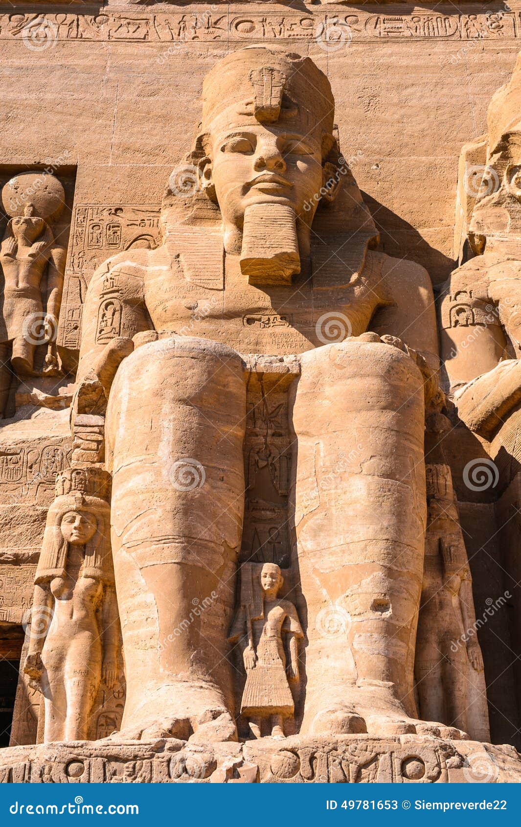 Abu Simbel, Egypt stock image. Image of king, building - 49781653