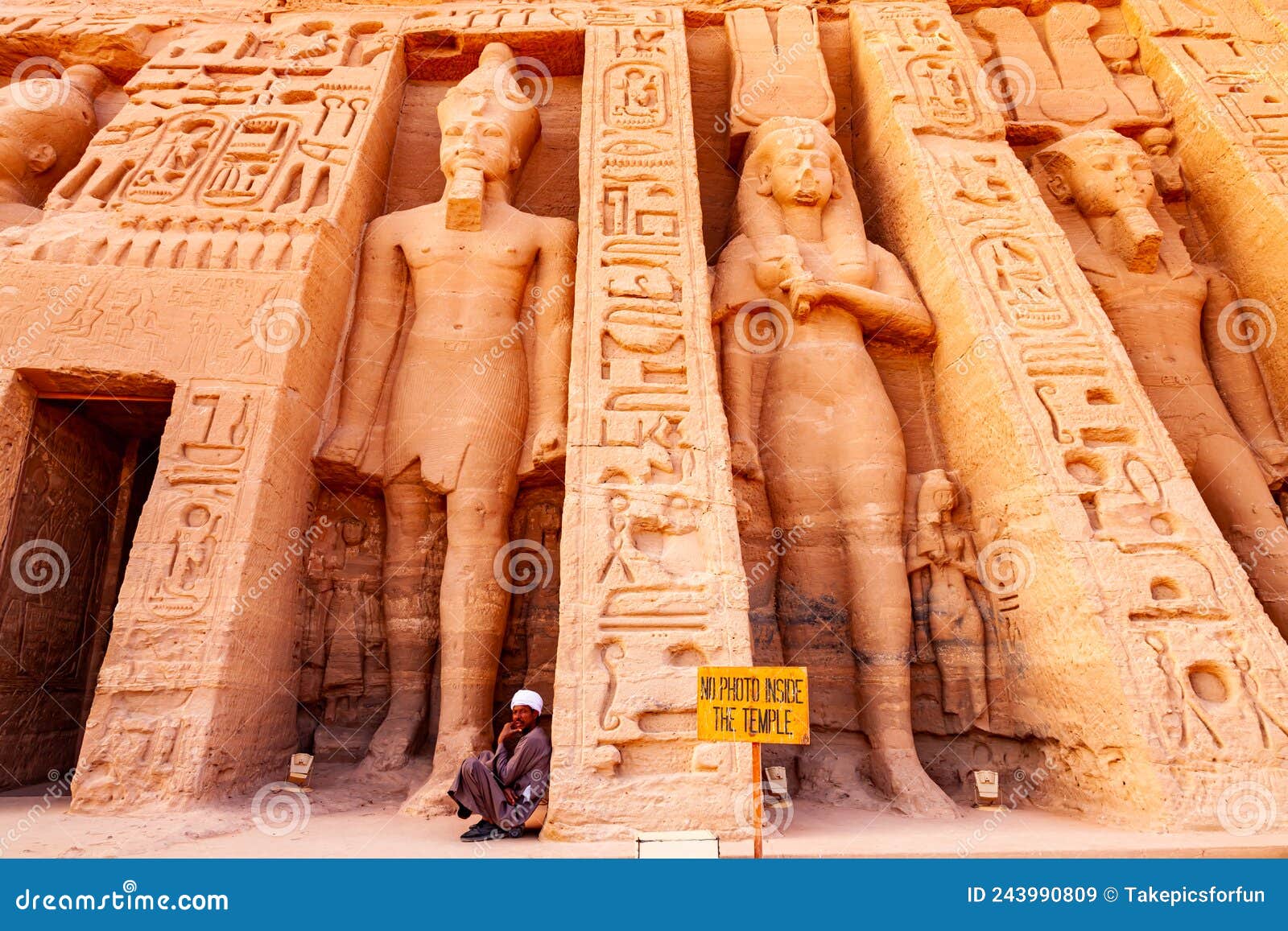 Statue Of Nefertari At Great Temple Of Ramses II, Abu Simbel Royalty ... Statue Of Nefertari At Great Temple Of Ramses II, Abu Simbel Royalty ...