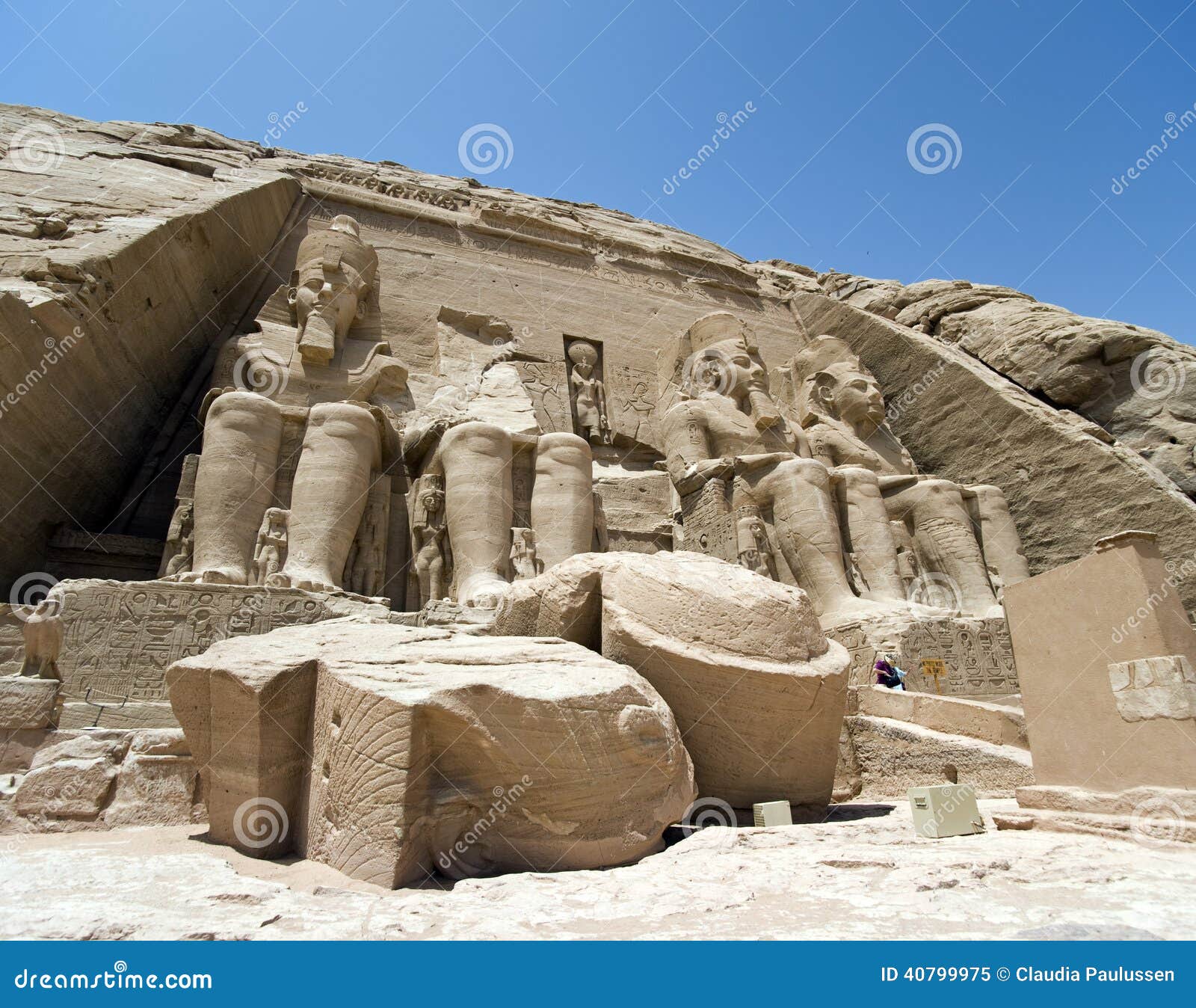 Abu Simbel stock image. Image of exotic, arabia, excavation - 40799975