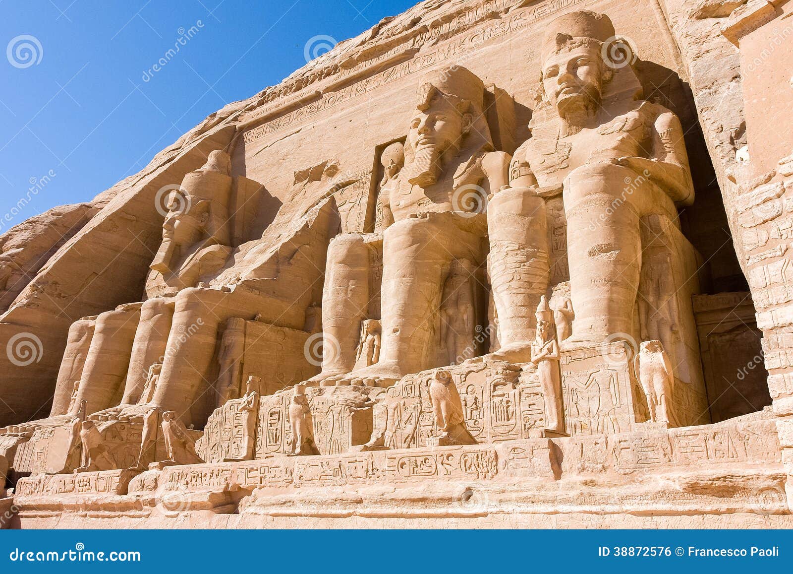 Abu Simbel Temple, Egypt. Africa Stock Photo - Image of agencies, group ...