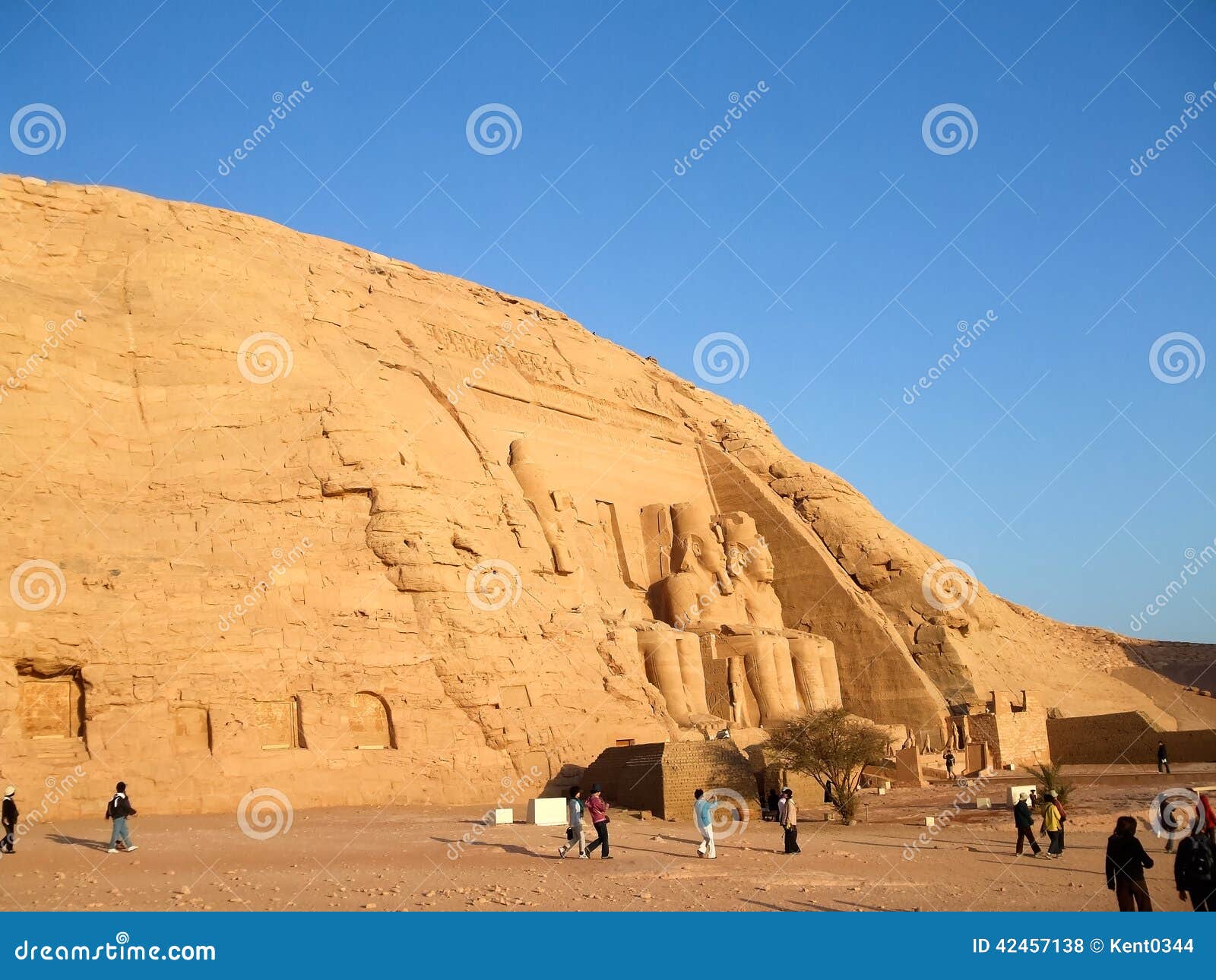 The Abu Simbel Temples At Miniature Park Is An Open Space That Displays ...