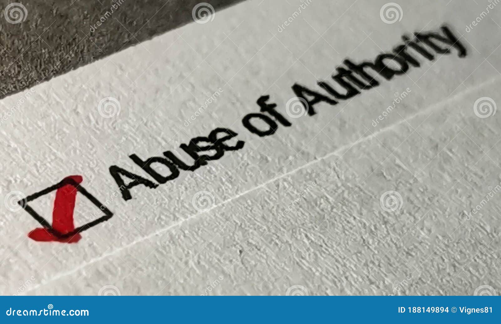Abuse of authority stock photo. Image of harm, prohibited - 188149894