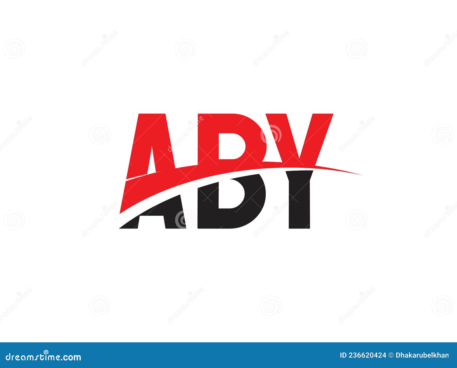 ABY Letter Initial Logo Design Vector Illustration Stock Vector ...