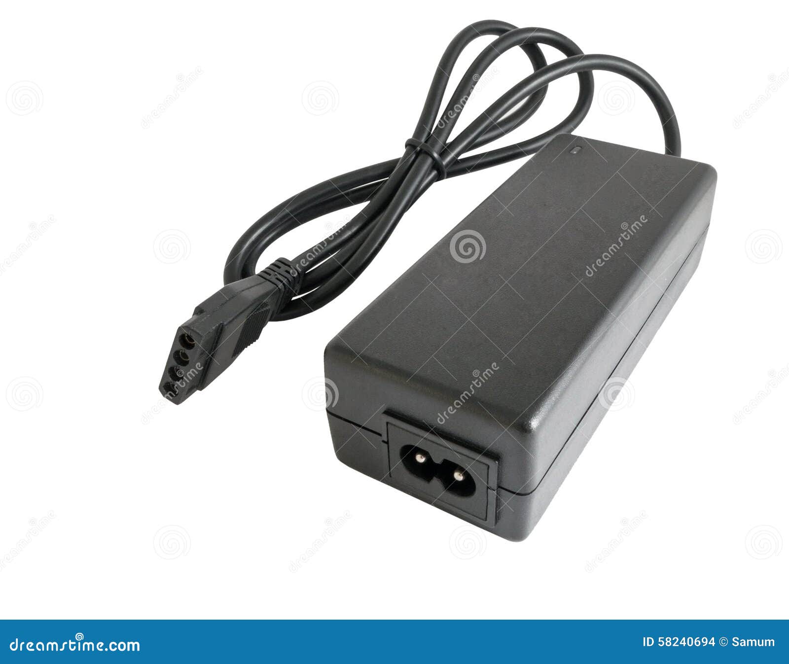 AC adapter stock photo. Image of isolated, voltage, electronics - 58240694