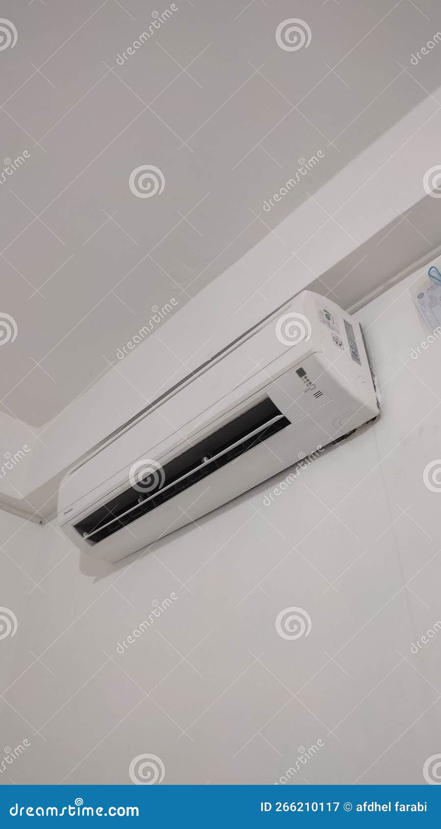 Ac for air conditioning stock image. Image of iron, glass - 266210117