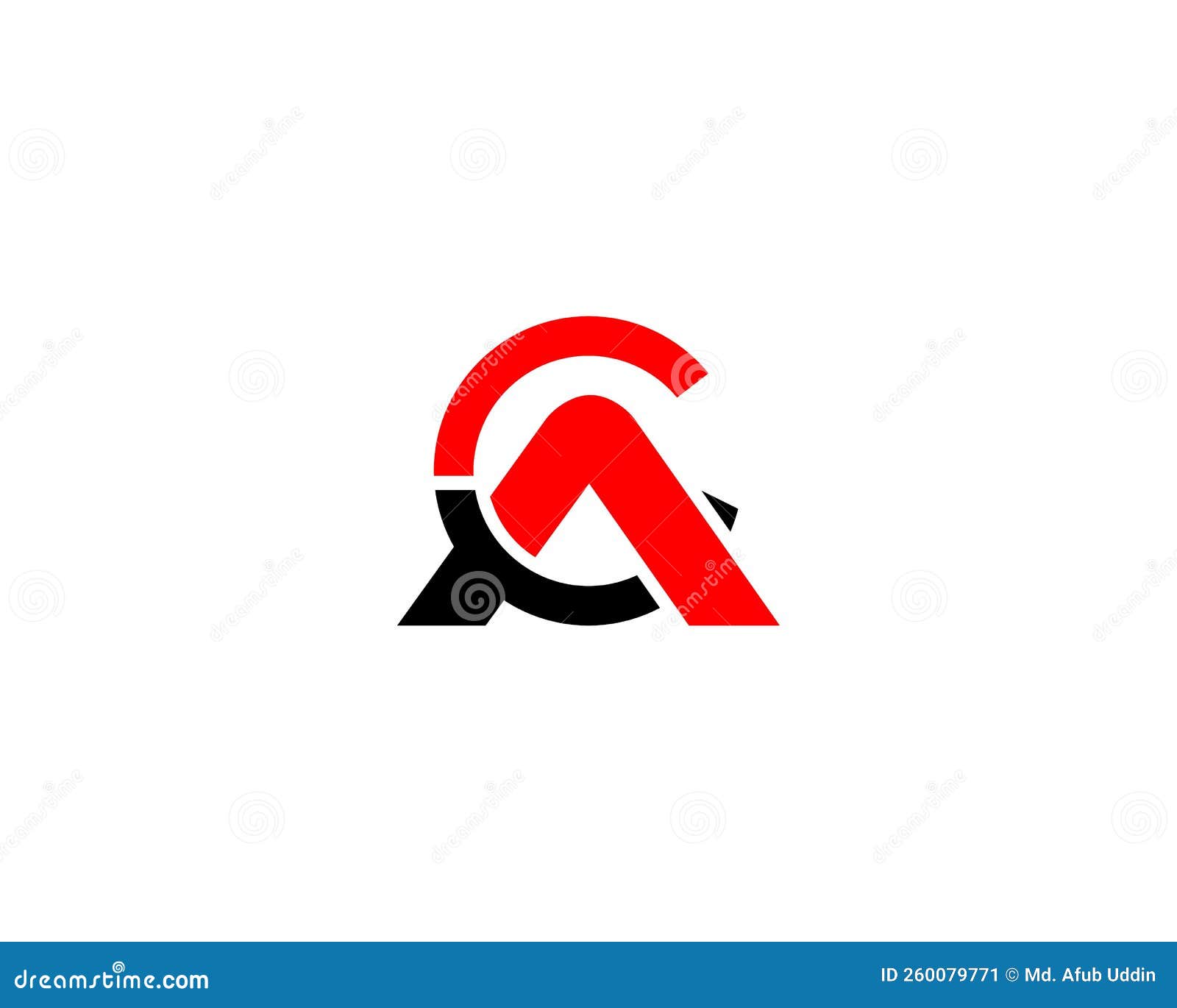 AC and CA Letter Vector Logo Design Stock Vector - Illustration of line ...