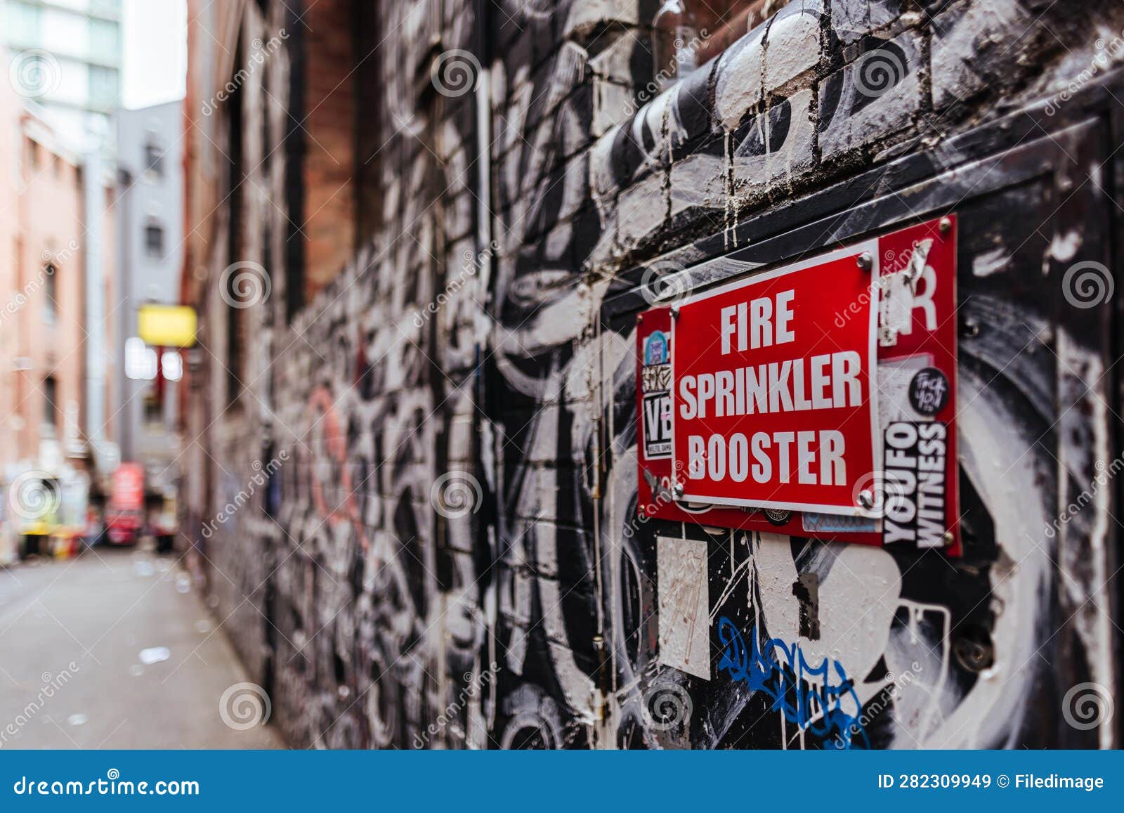AC/DC Lane Detail in Melbourne Australia Editorial Stock Image - Image ...