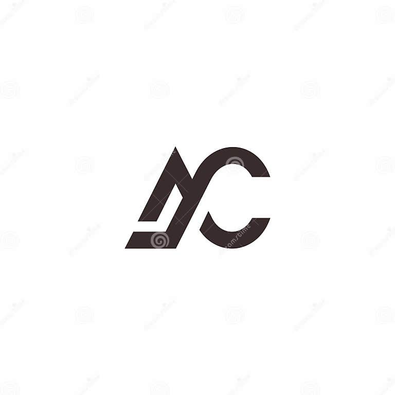 AC Initial Logo Design. AC Icon Vector Stock Vector - Illustration of ...