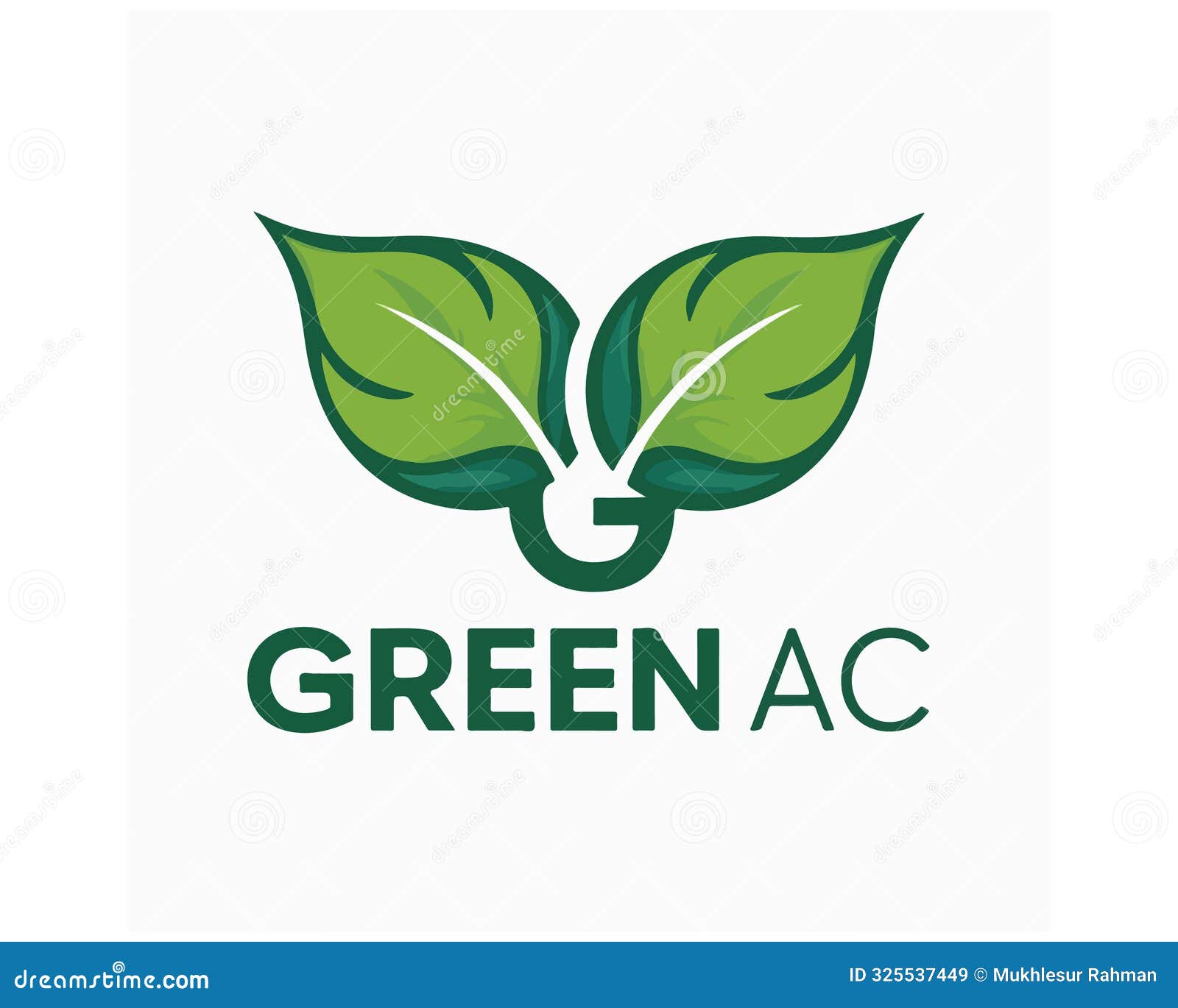 AC logo. stock illustration. Illustration of leave, safe - 325537449