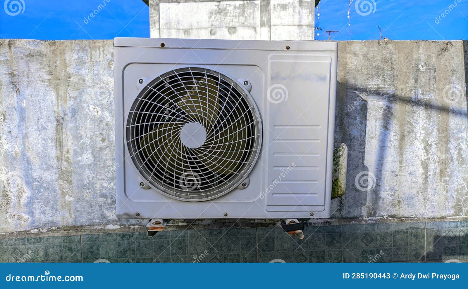 AC machine. stock image. Image of gadget, iron, clean - 285190443