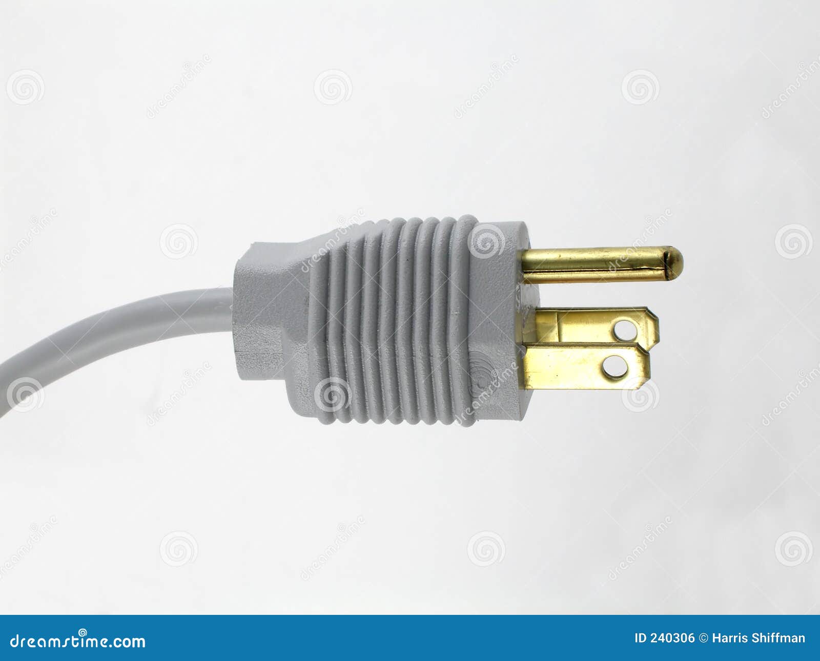 AC plug stock photo. Image of outlet, three, plug, prong - 240306