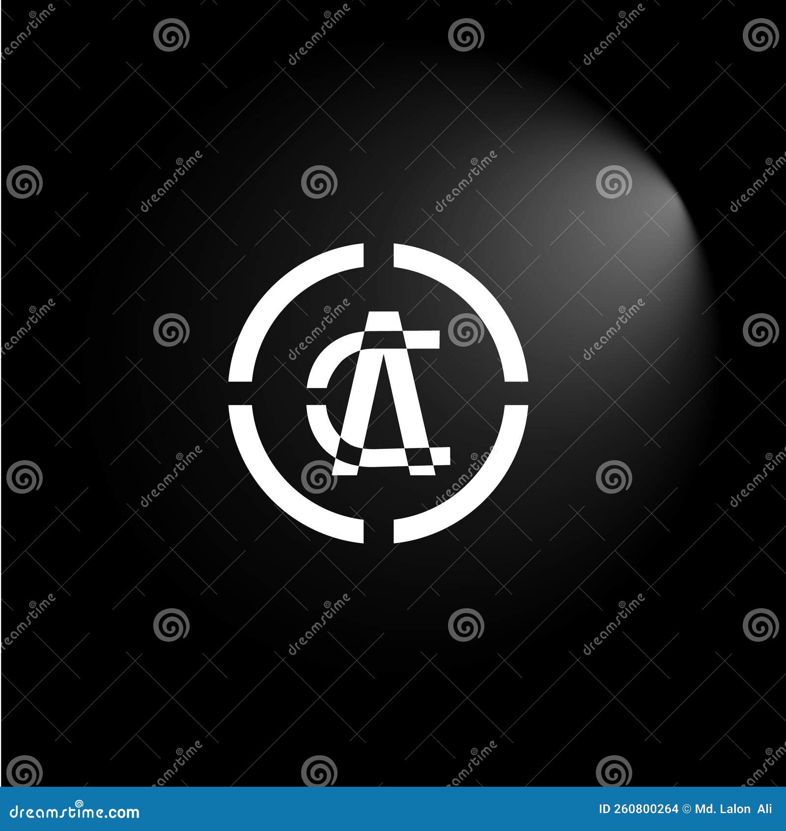 AC Simple Style Letters Logo Design Stock Vector - Illustration of ...
